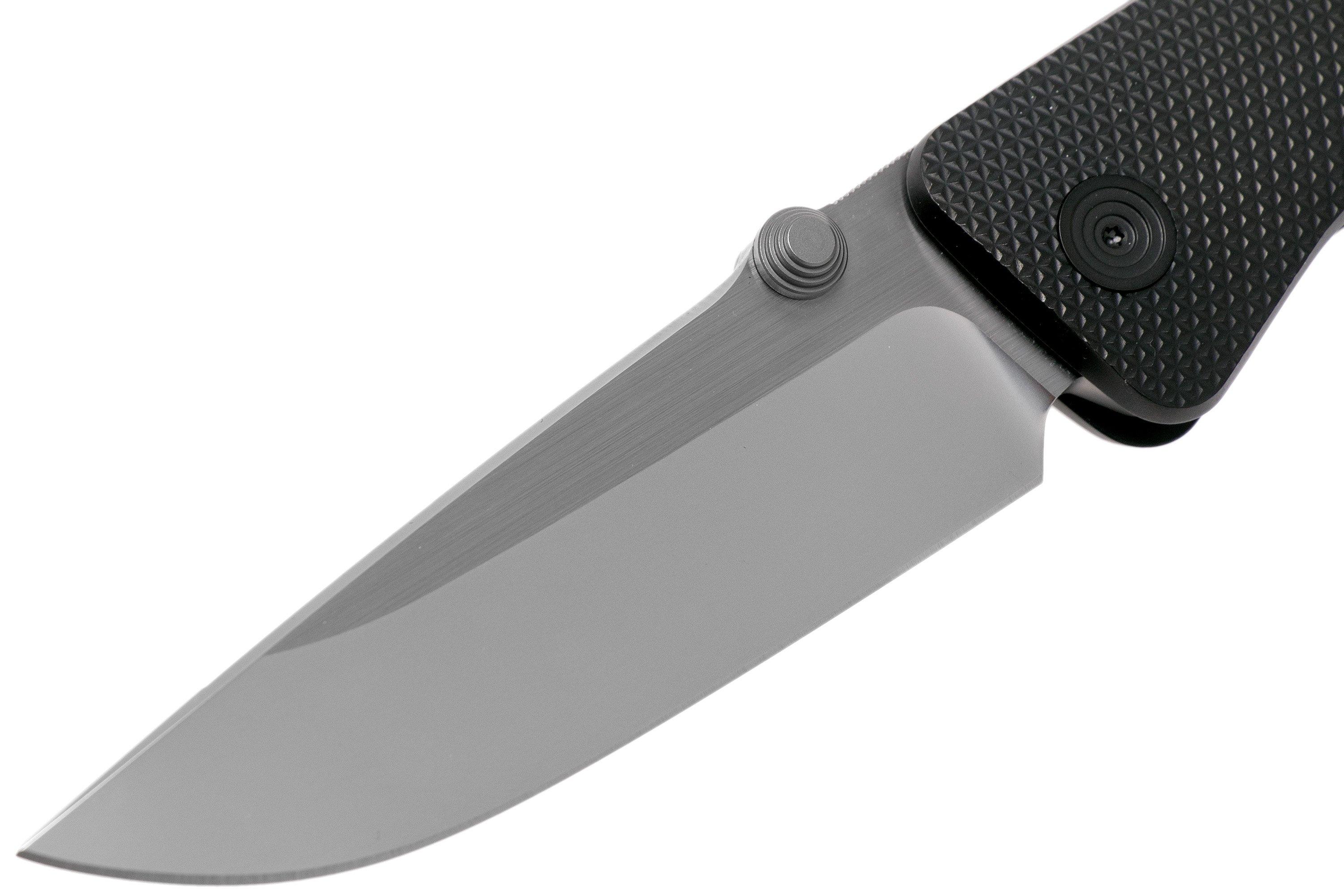 The James Brand The Barnes Black Titanium KN114107-00 pocket knife ...