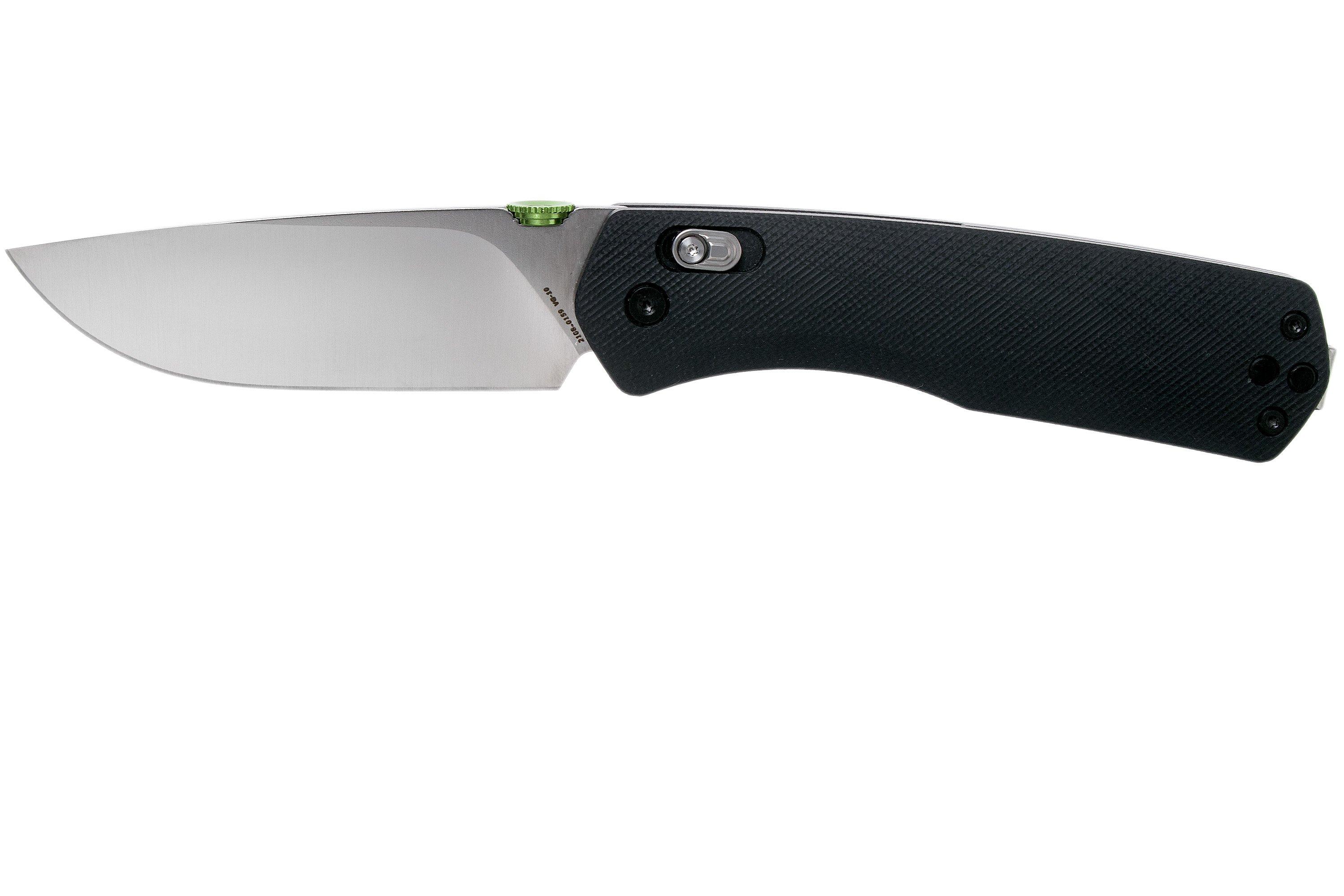 The James Brand The Carter XL, Black G10, Stainless pocket knife ...