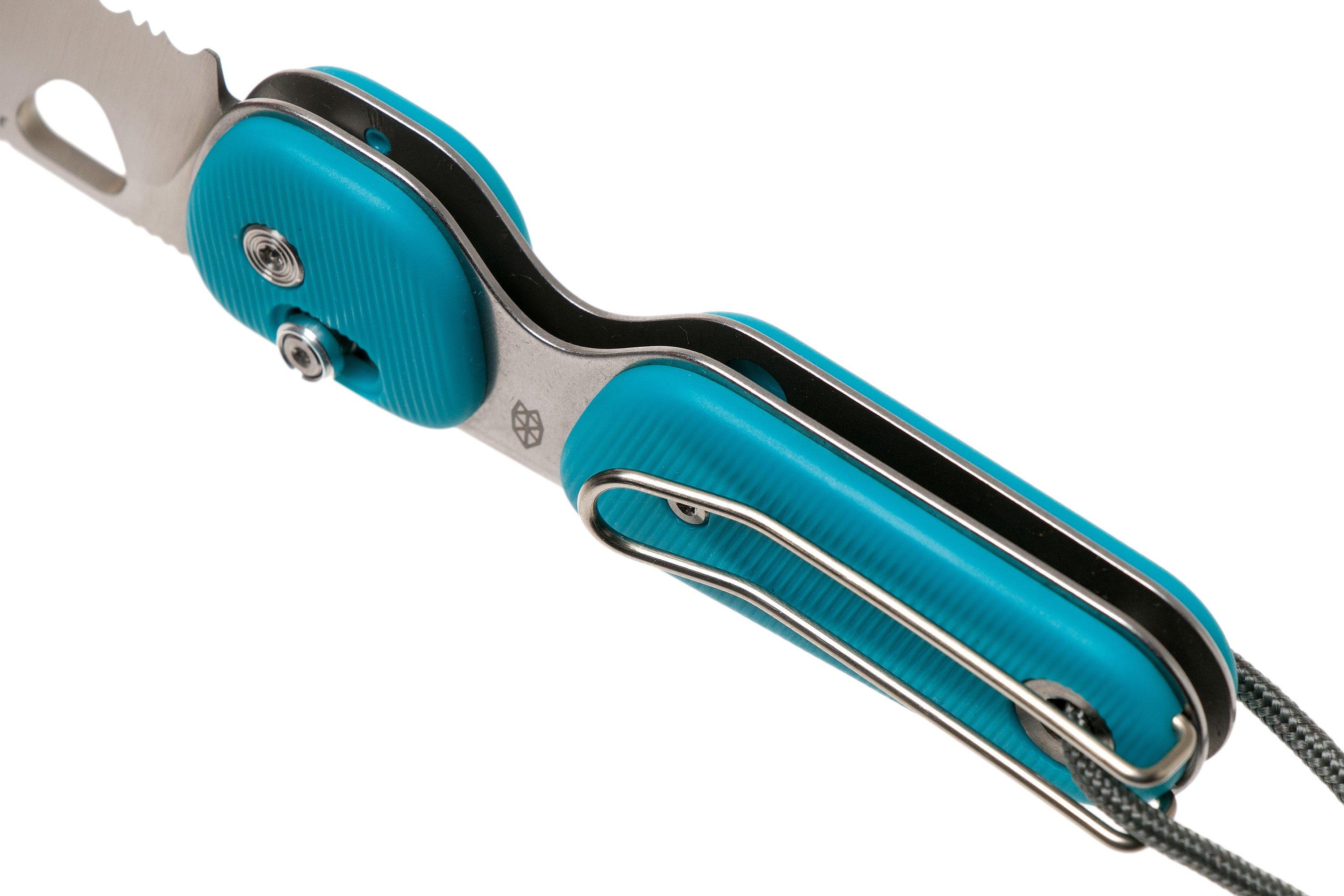 The James Brand The Redstone, Glacier + Satin, Serrated, zakmes ...