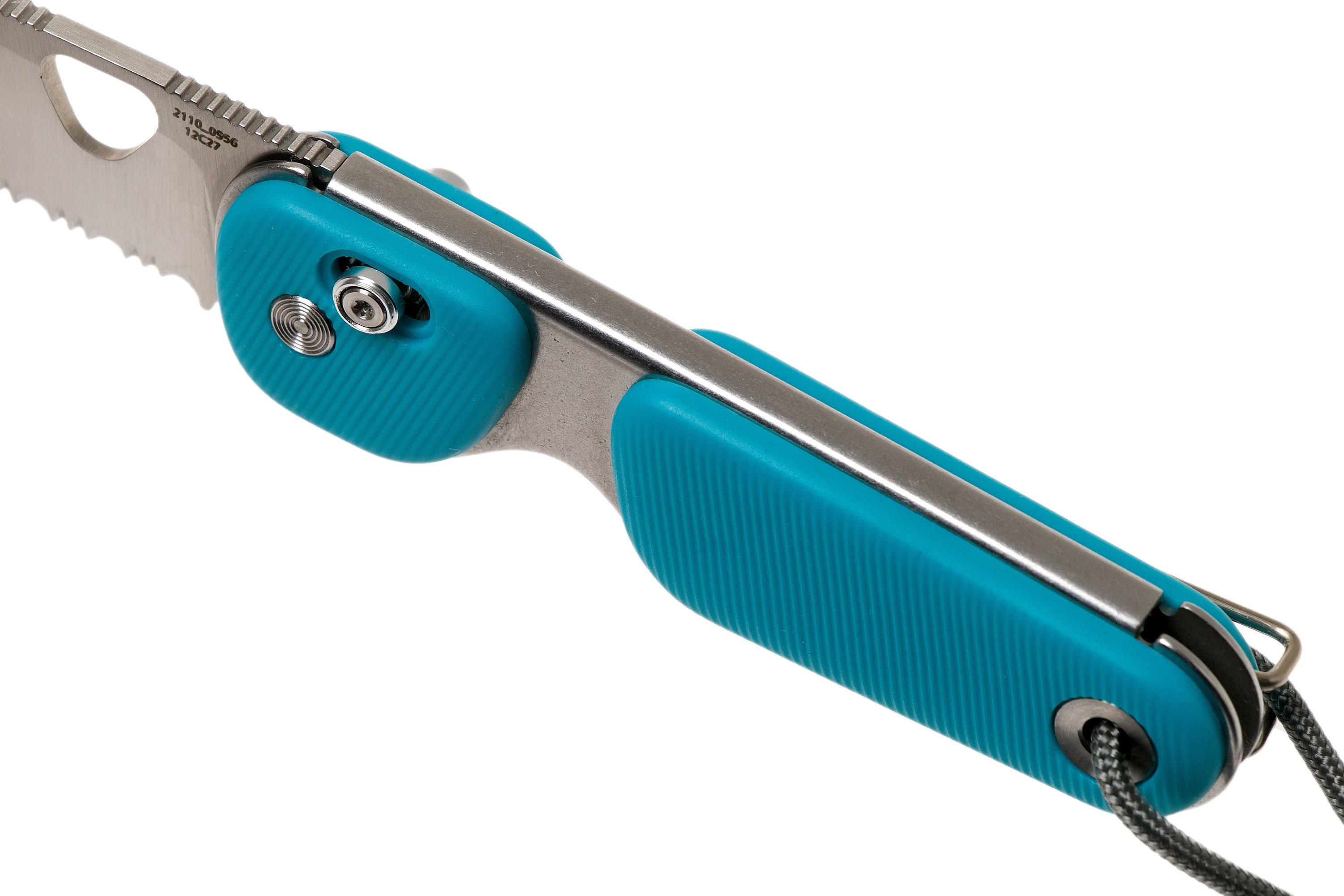 The James Brand The Redstone, Glacier + Satin, Serrated, zakmes ...