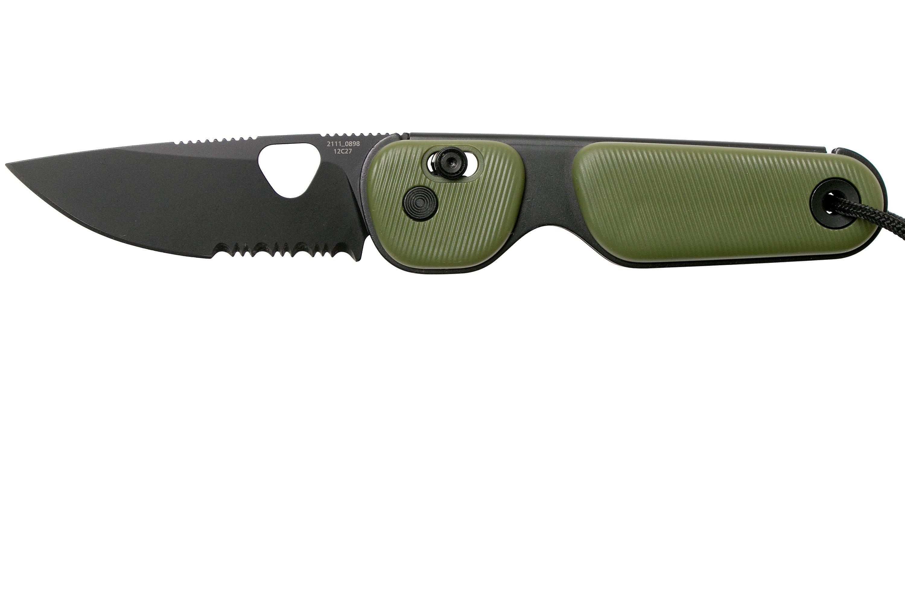 The James Brand - The Redstone- OD Green / Black / PP / Serrated ...