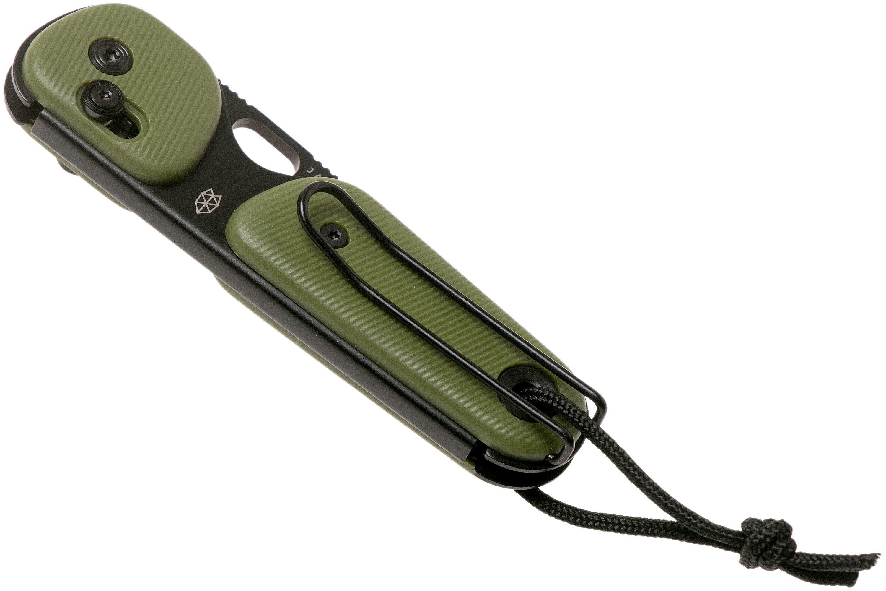 The James Brand - The Redstone- OD Green / Black / PP / Serrated ...