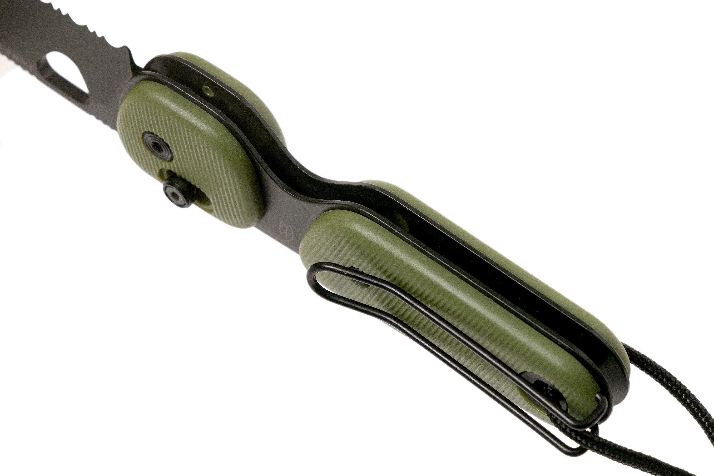 The James Brand - The Redstone- OD Green / Black / PP / Serrated ...
