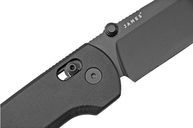 The James Brand The Kline Black Black Micarta JAKN120134-00 pocket ... The James Brand The Kline Black Black Micarta JAKN120134-00 pocket ...