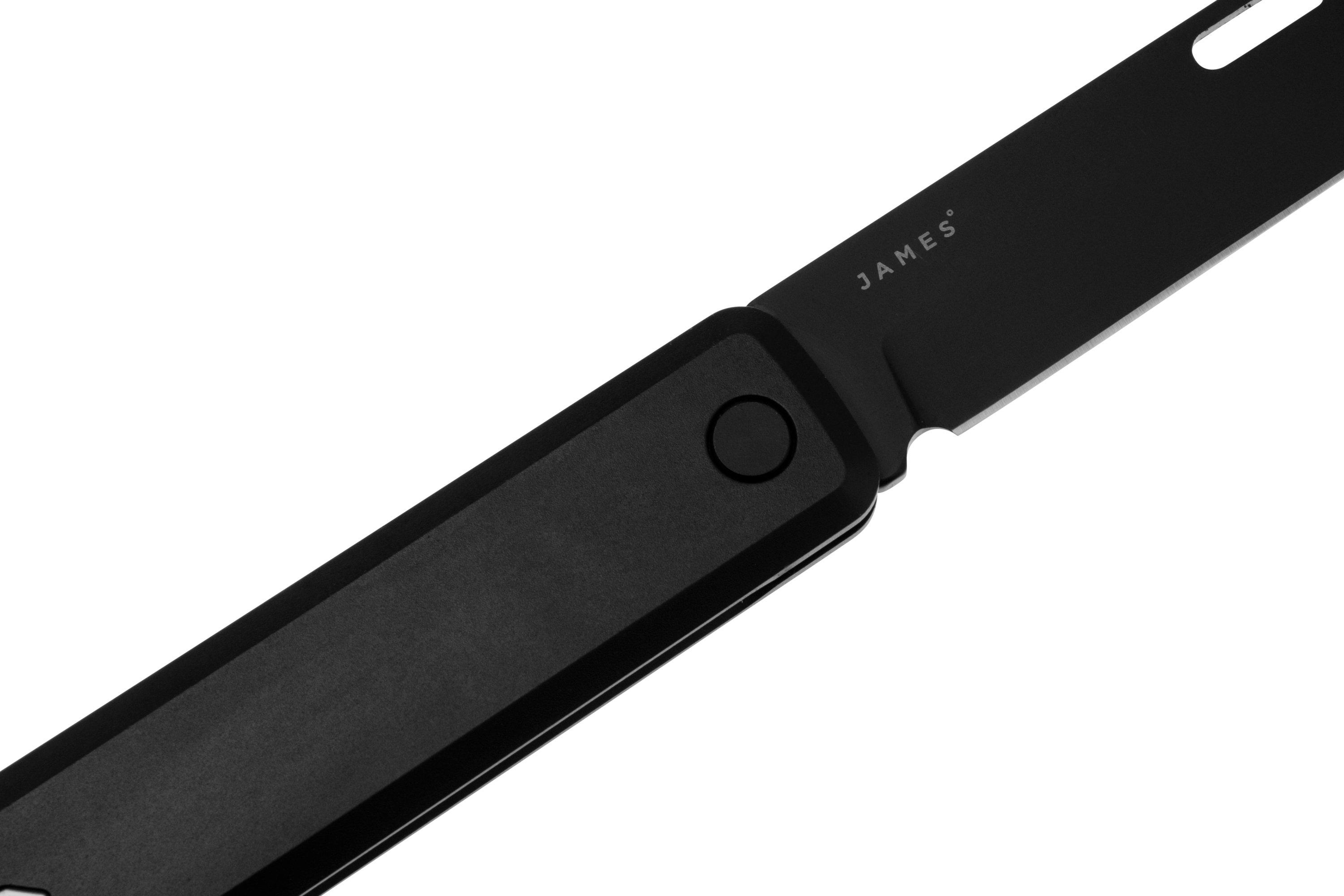 The James Brand The Ellis Slim, Black Aluminium, black, KN125100-00 ...