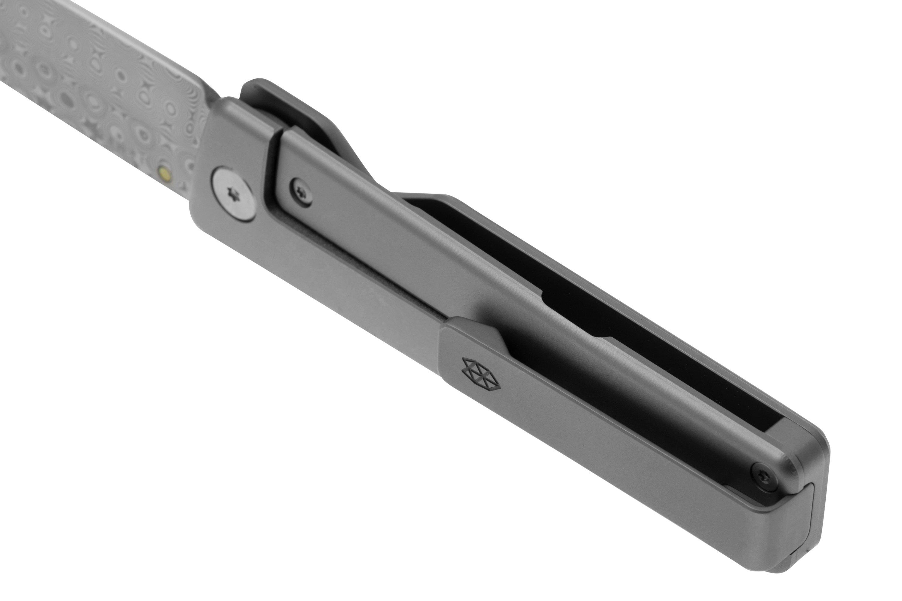 The James Brand The Chapter 2 KN127252-00 Grey Titanium, Damasteel ...