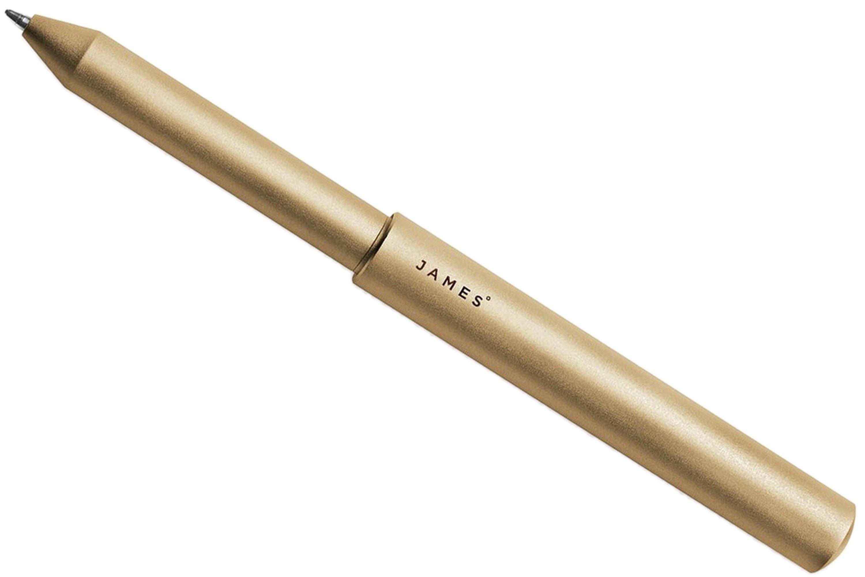 The James Brand Stilwell brass + brass pen | Advantageously shopping at ...