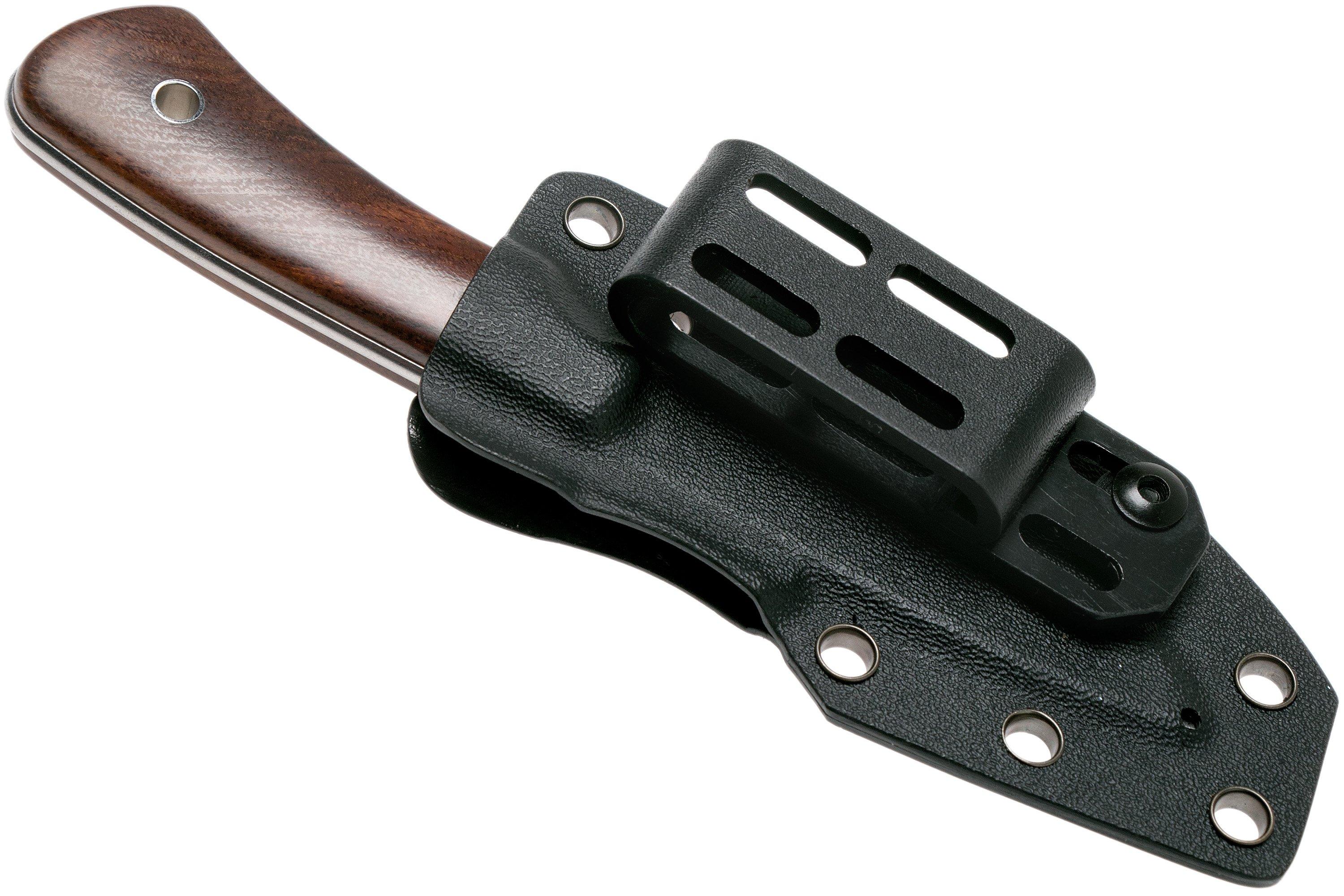 J.E. Made B.U.K Ironwood, CPM 3V couteau à lame fixe, J. Neilson design ...