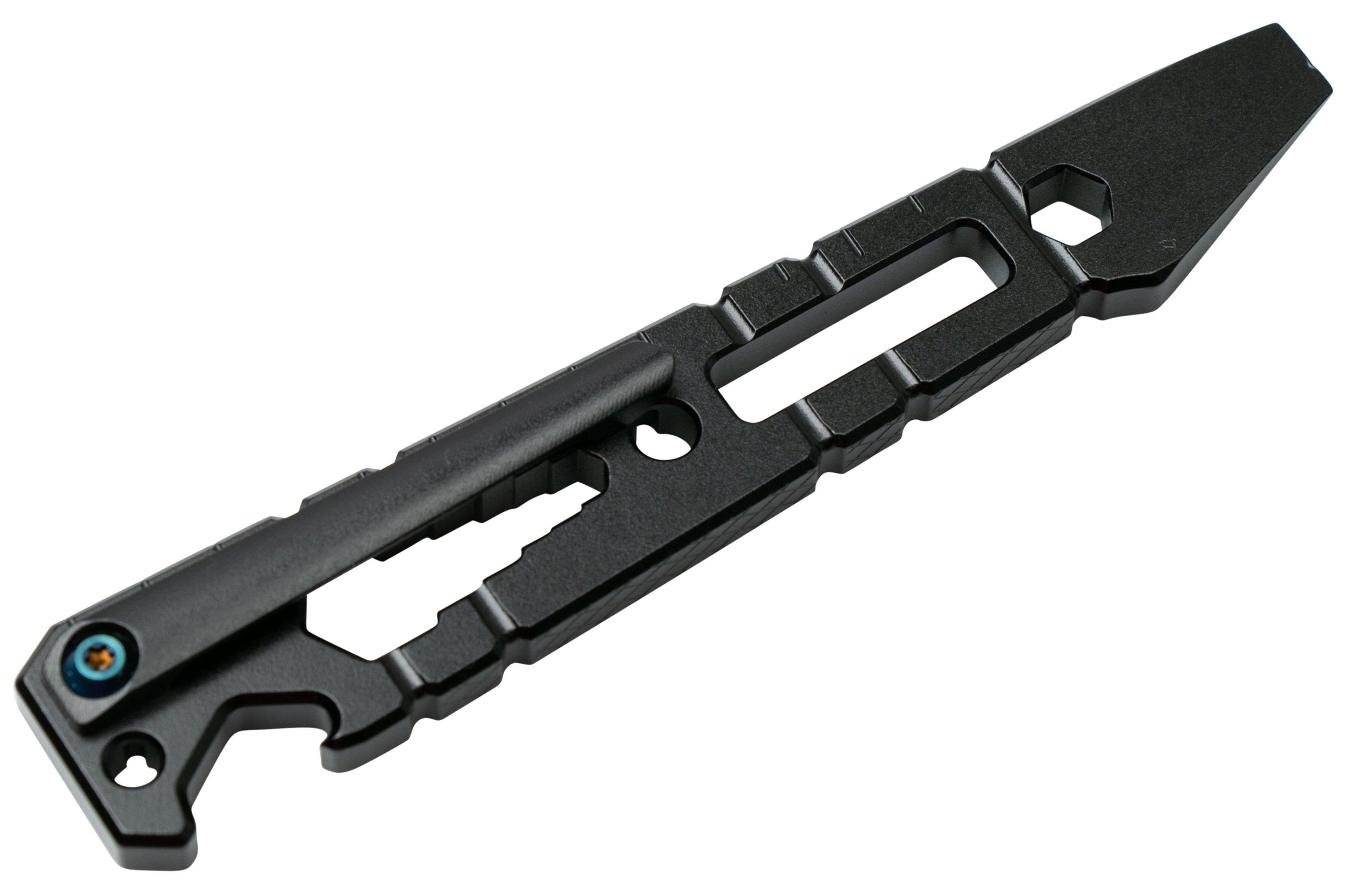 J.E. Made Mr.Frog II CPM 3V Black TiCN-Coating pry bar | Advantageously ...
