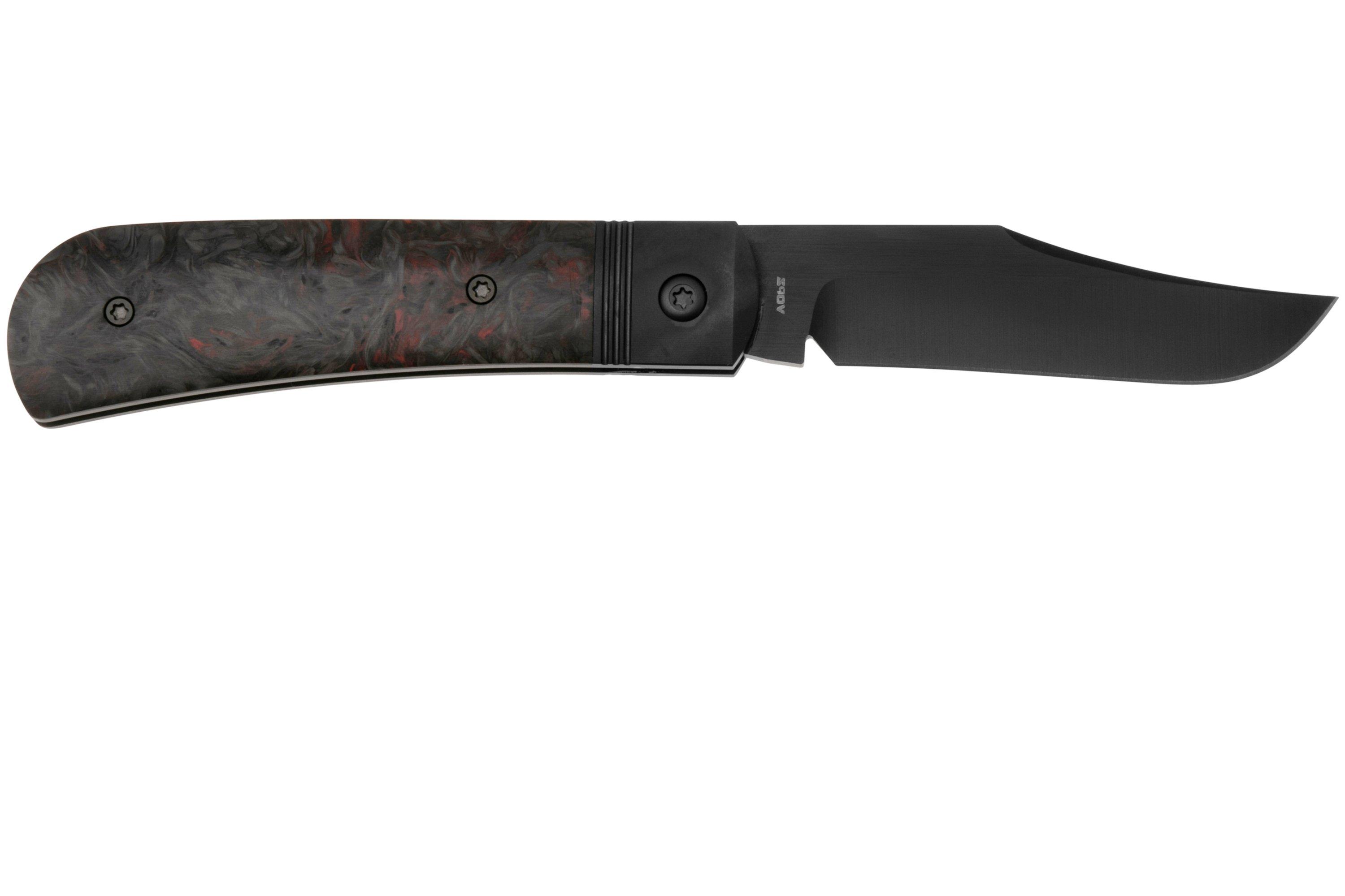 Jack Wolf Benny's Clip BENNY-02-DMR, S90V DLC, Fat Carbon Dark Matter ...