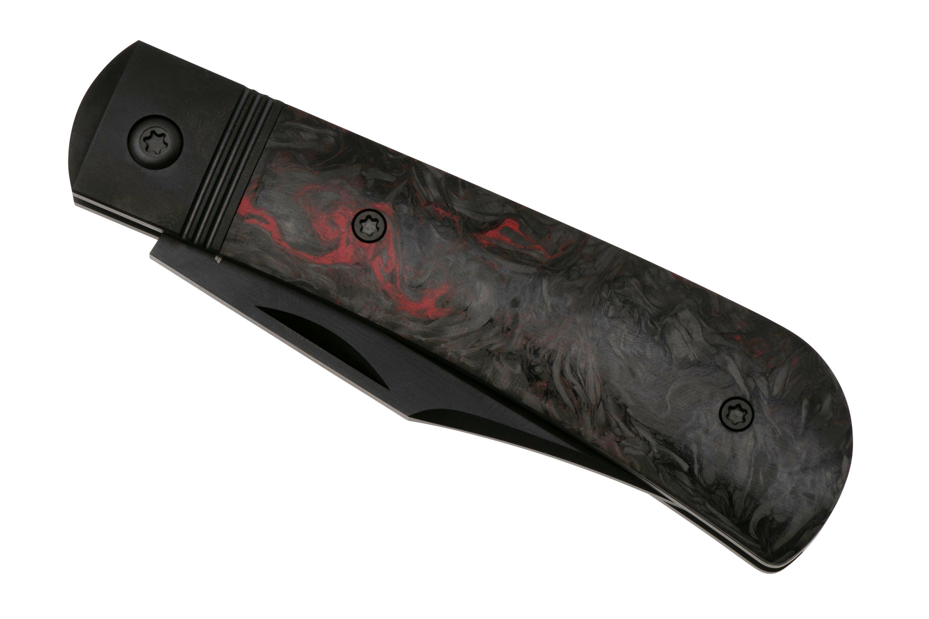 Jack Wolf Benny's Clip BENNY-02-DMR, S90V DLC, Fat Carbon Dark Matter ...