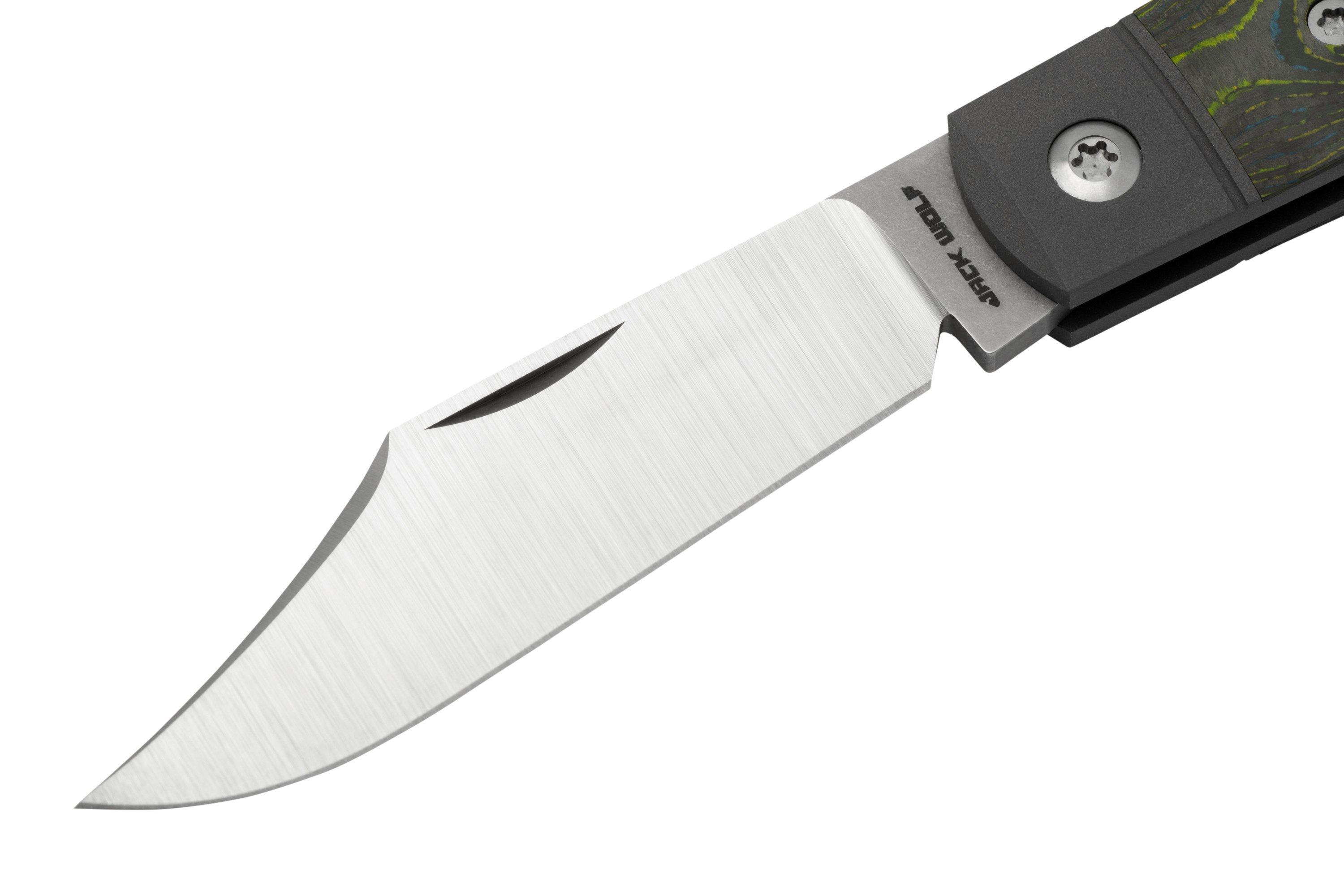 Jack Wolf Big Bro Jack BIGBR-01-CCGK CamoCarbon Gecko, pocket knife ...