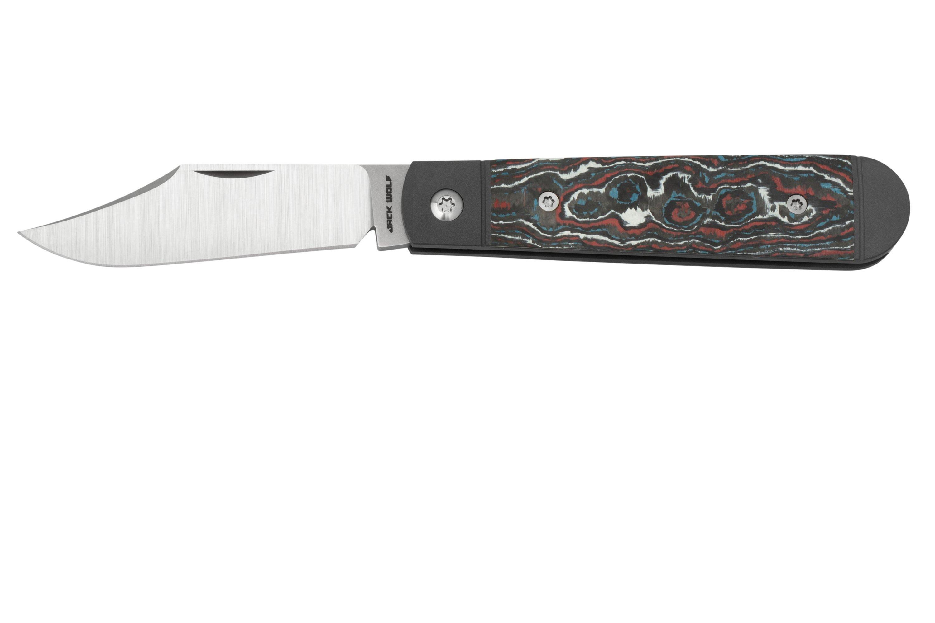 Jack Wolf Big Bro Jack JW-BIGBR-01-FCNB Fat Carbon Nebula, pocket knife ...