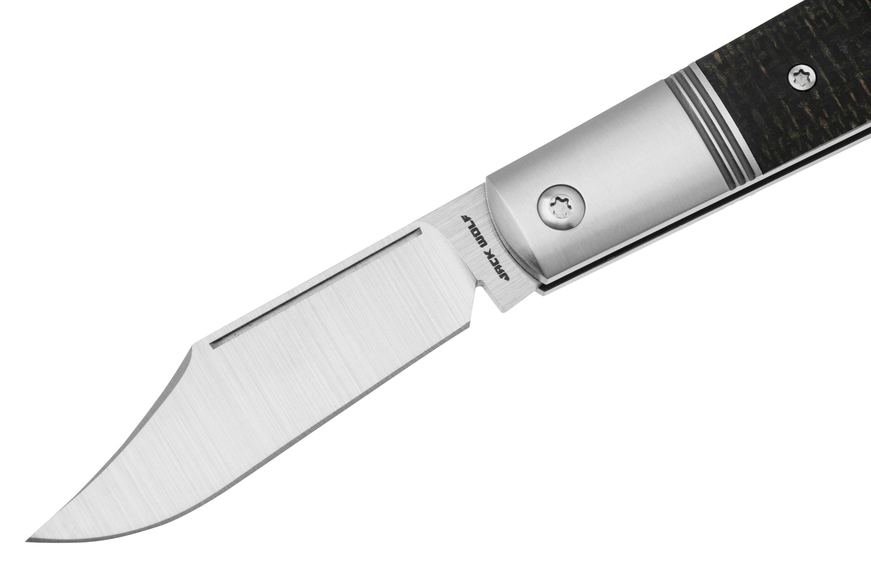 Jack Wolf Big Bro Jack Steel Series BIGBR-02-BLK-BUR-MIC Black Burlap ...