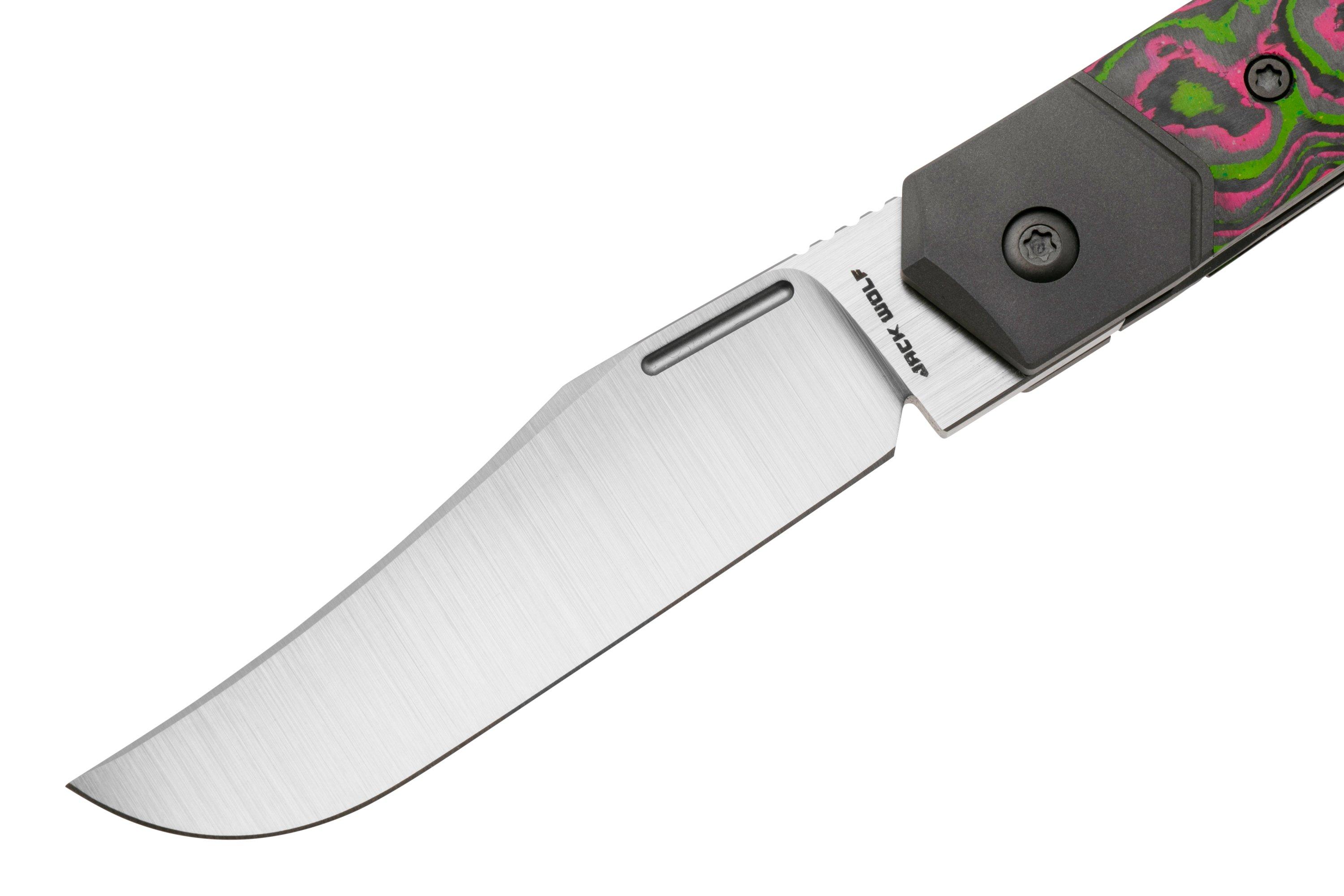 Jack Wolf Bionic Jack BIO-01-CC-WAT-SUG Satin CPM S90V, CamoCarbon ...