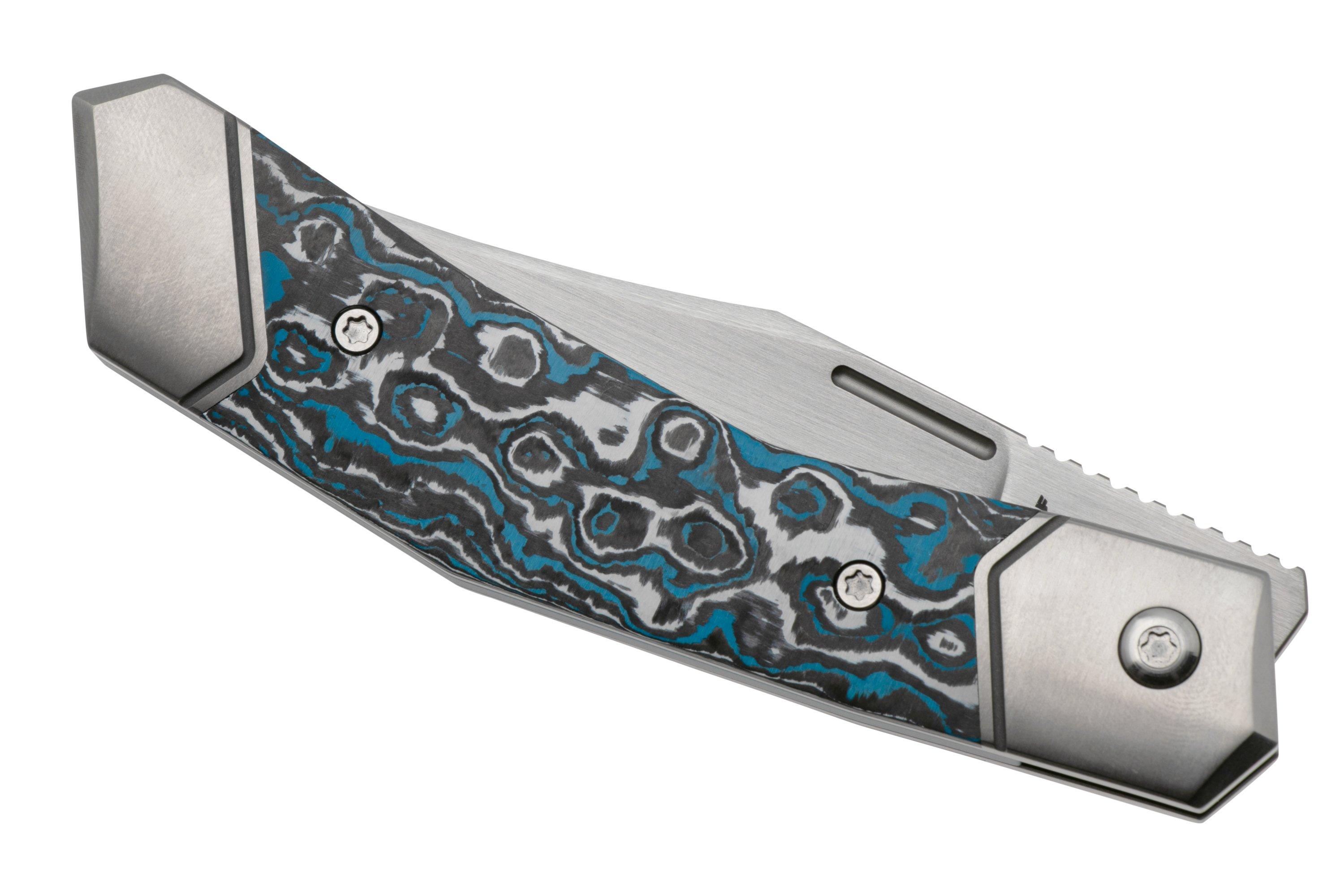 Jack Wolf Bionic Jack BIO-01-FC-FROST Satin CPM S90V, Fat Carbon Frost ...