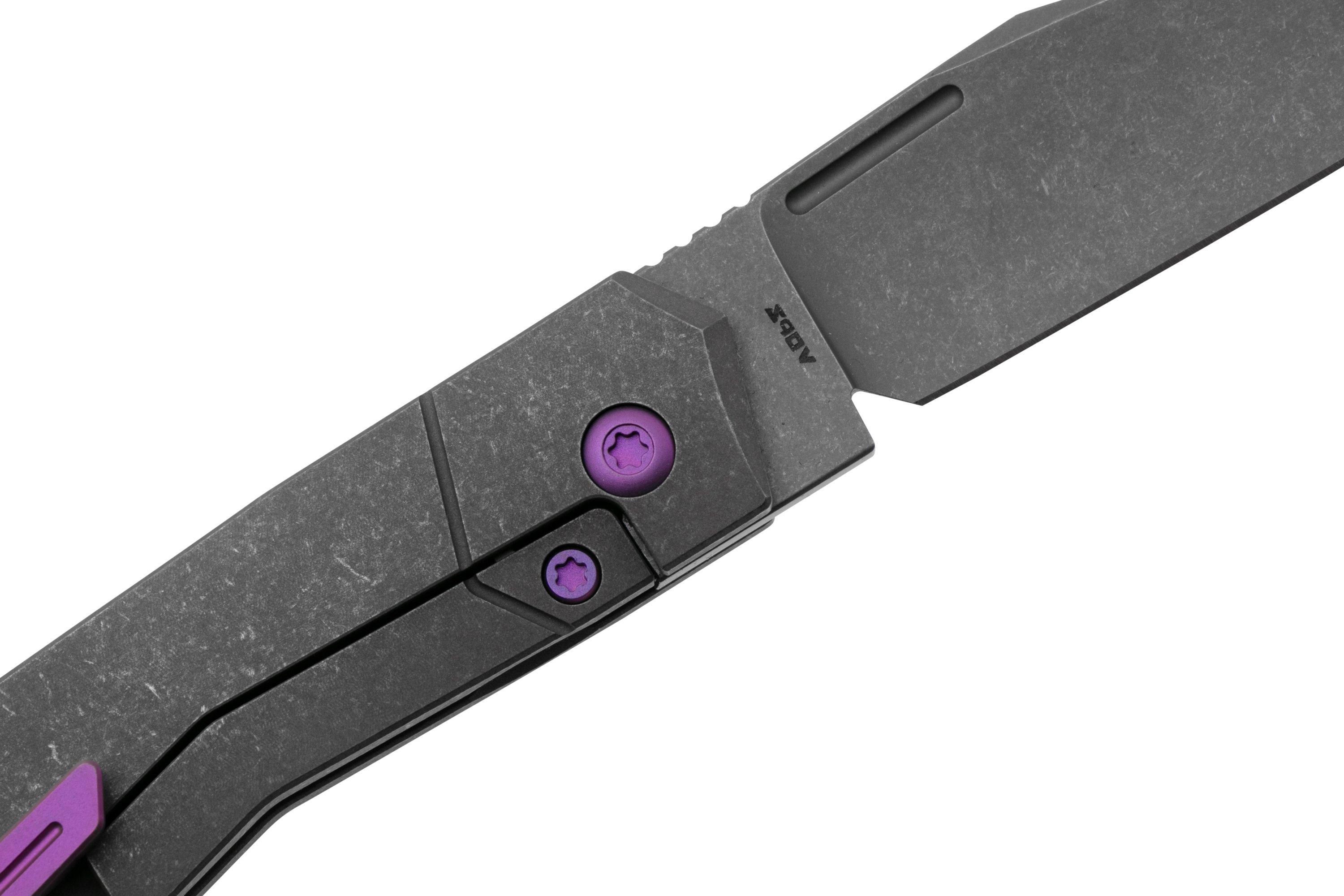 Jack Wolf Bionic Jack BIO-01-TI-STNWSH Stonewashed CPM S90V, Titanium ...