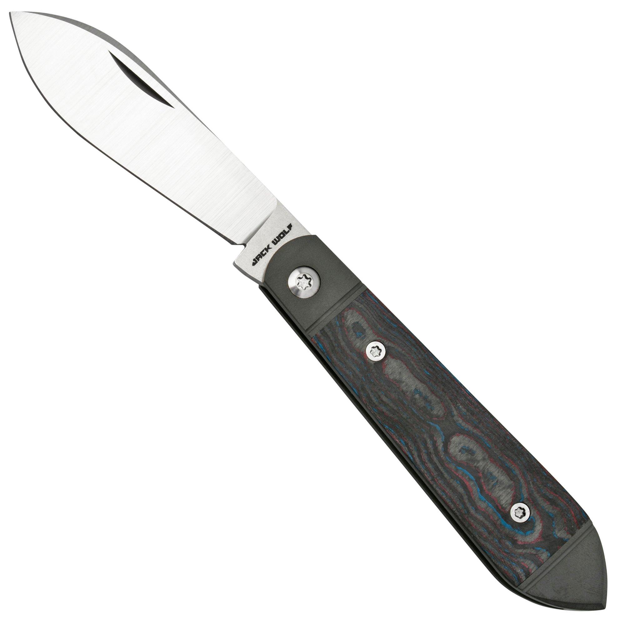 Jack Wolf Low Drag Jack DRAG-01-CCM, Camo Carbon Miami, slipjoint ...