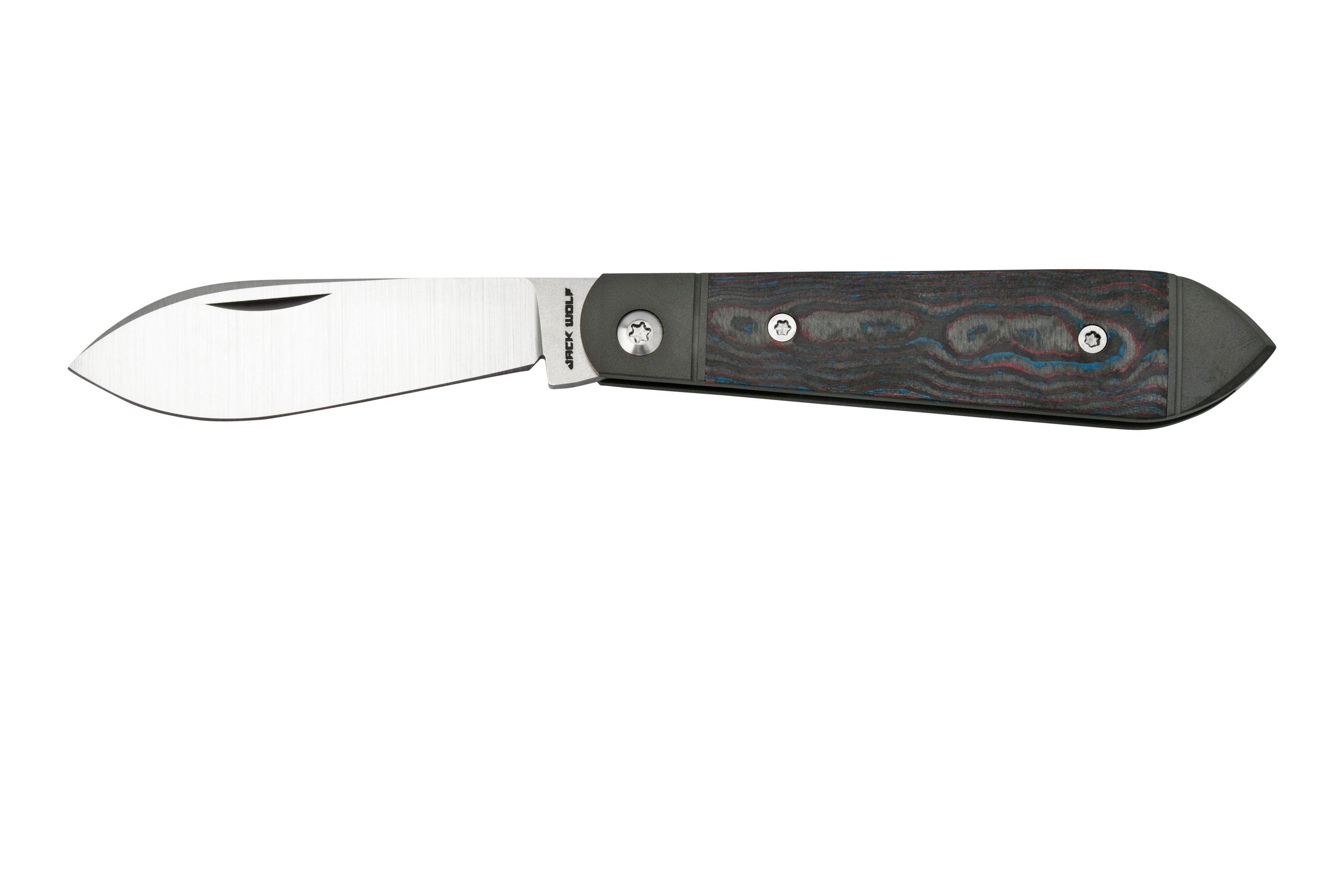 Jack Wolf Low Drag Jack DRAG-01-CCM, Camo Carbon Miami, slipjoint ...