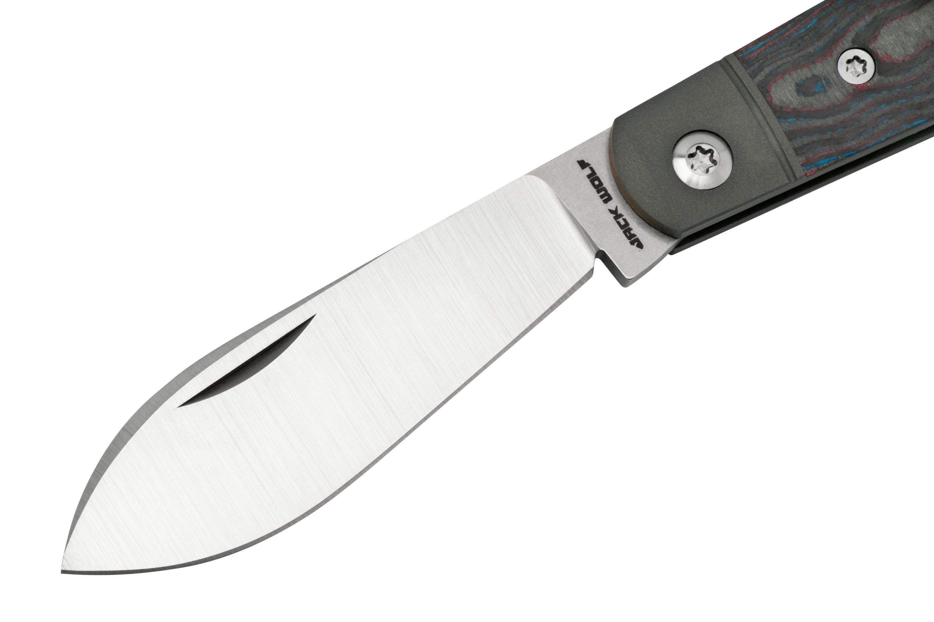 Jack Wolf Low Drag Jack DRAG-01-CCM, Camo Carbon Miami, slipjoint ...