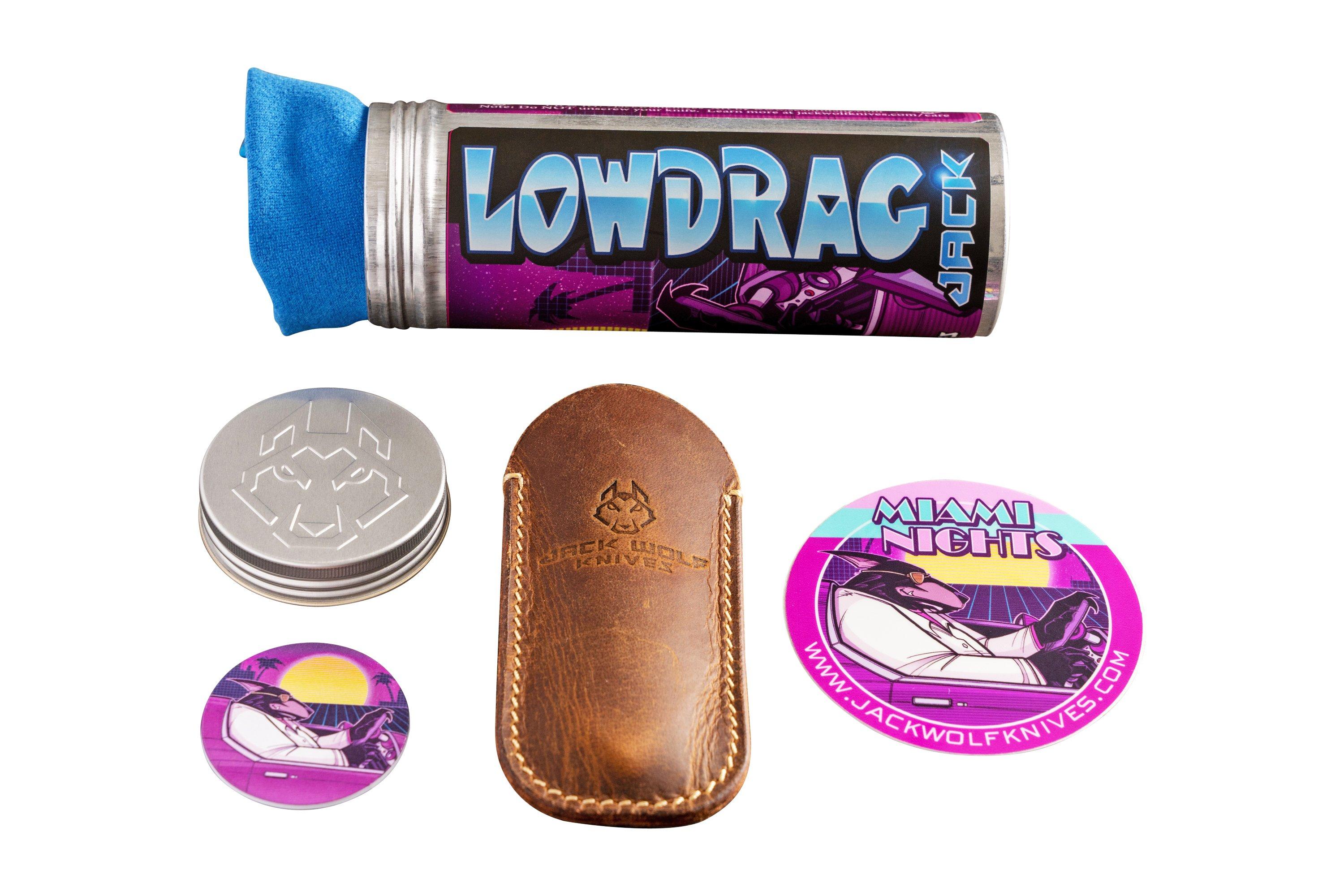 Jack Wolf Low Drag Jack DRAG-01-CDMY, Fat Carbon Dark Matter Yellow ...