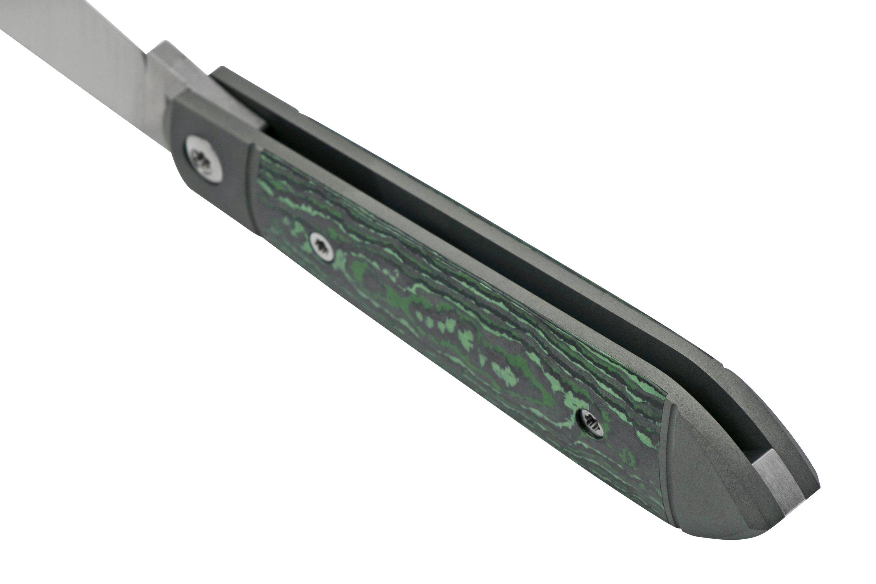 Jack Wolf Low Drag Jack DRAG-01-CJW, Fat Carbon Jungle Wear, slipjoint ...