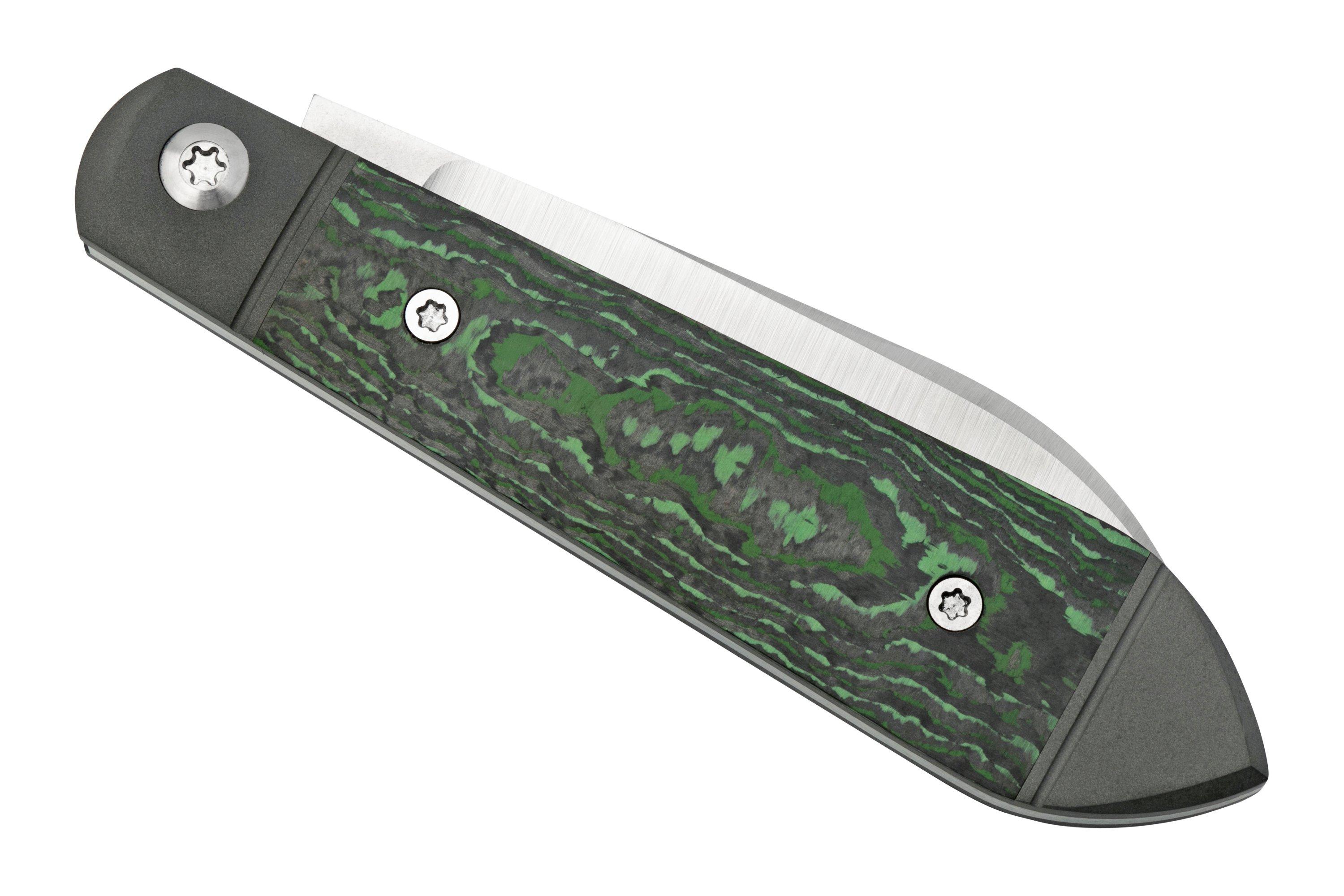 Jack Wolf Low Drag Jack DRAG-01-CJW, Fat Carbon Jungle Wear, slipjoint ...