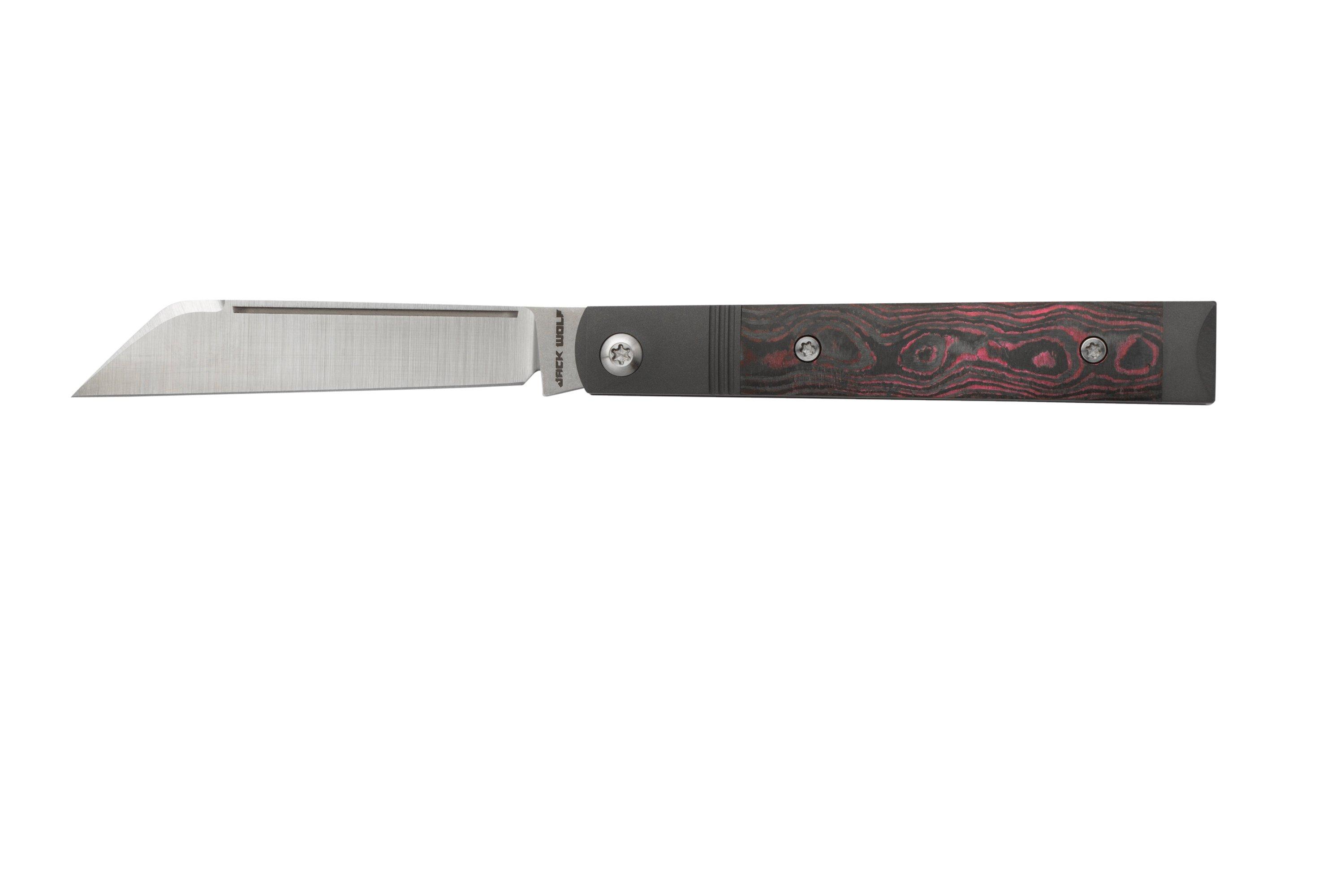Jack Wolf Feelgood Jack FEELG-01-CCBP CamoCarbon Bazooka Pink, couteau ...