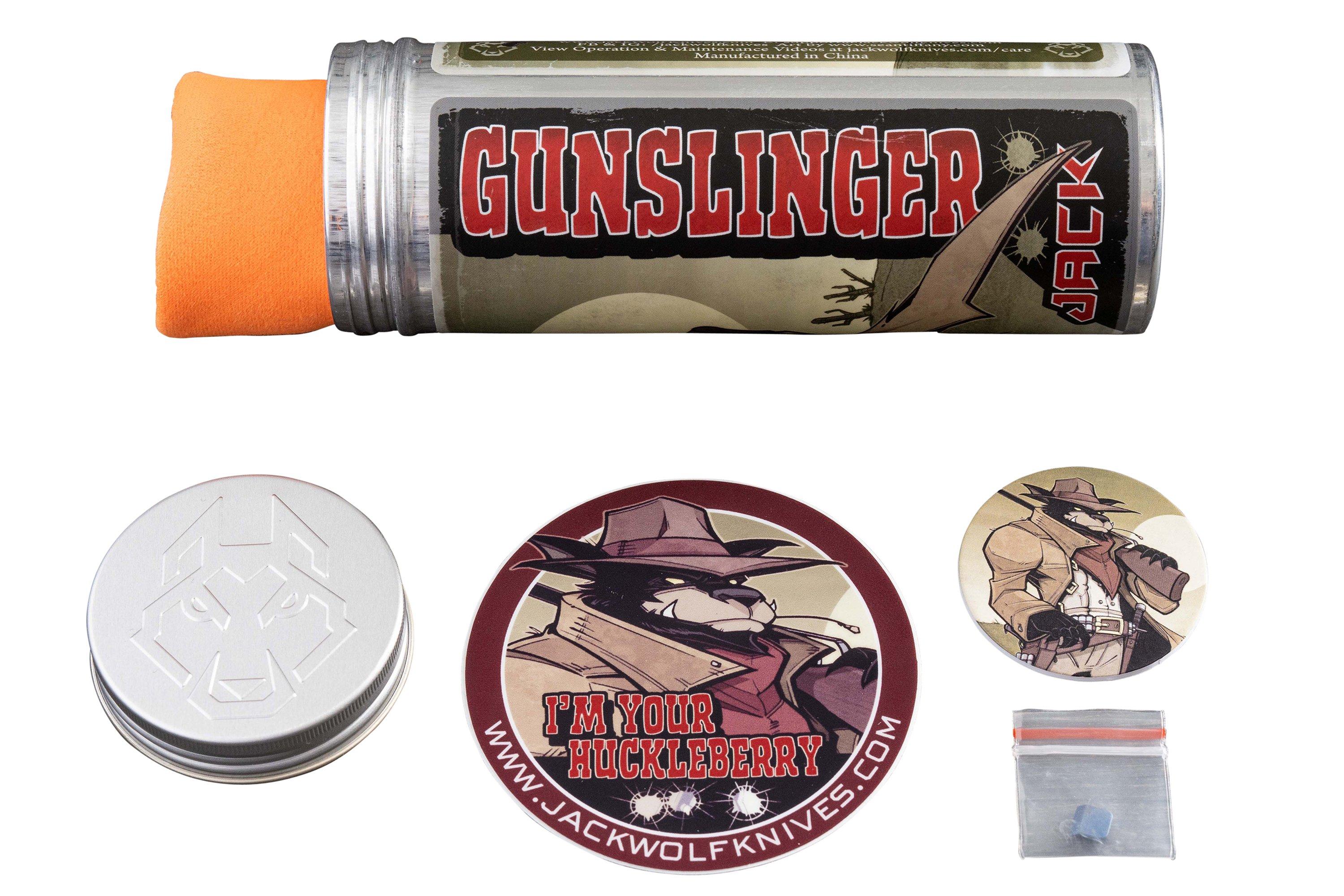 Jack Wolf Gunslinger Jack GUNS-01-CCBP CamoCarbon Bazooka Pink, pocket ...