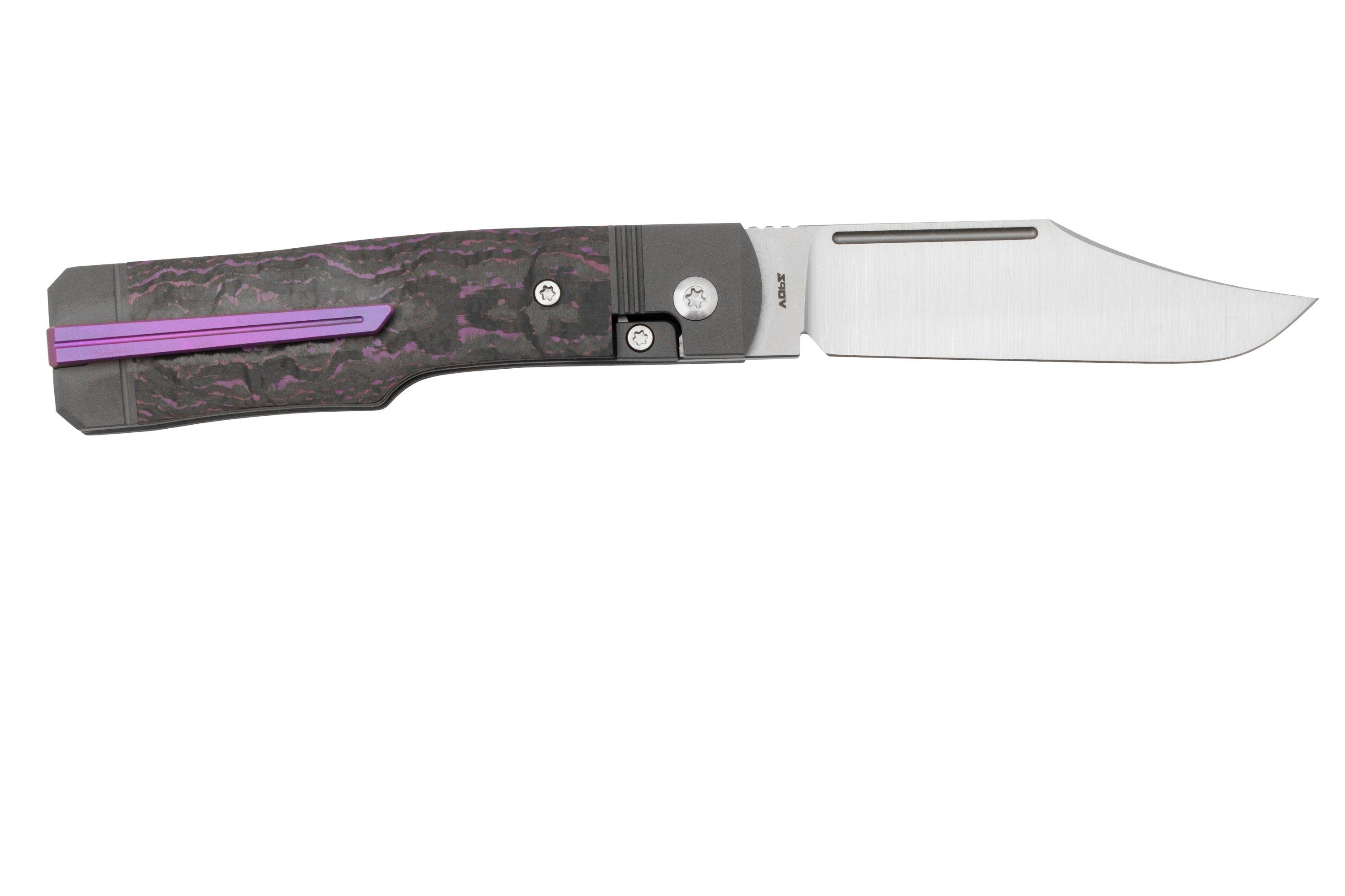 Jack Wolf Gunslinger Jack GUNS-01-FCPH Fat Carbon Purple Haze, navalha ...