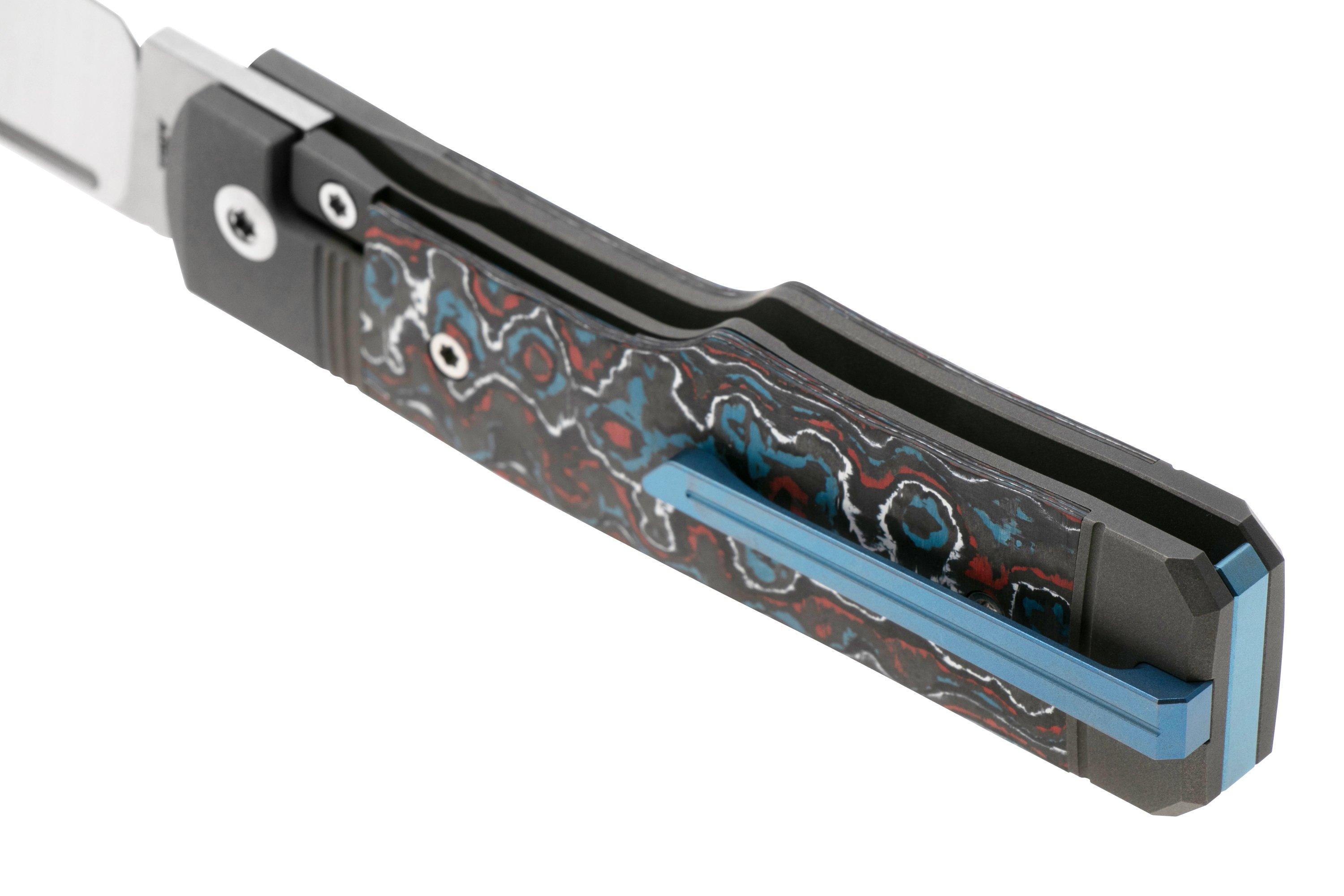 Jack Wolf Gunslinger Jack GUNS-022-NEB Fat Carbon Nebula, coltello da ...