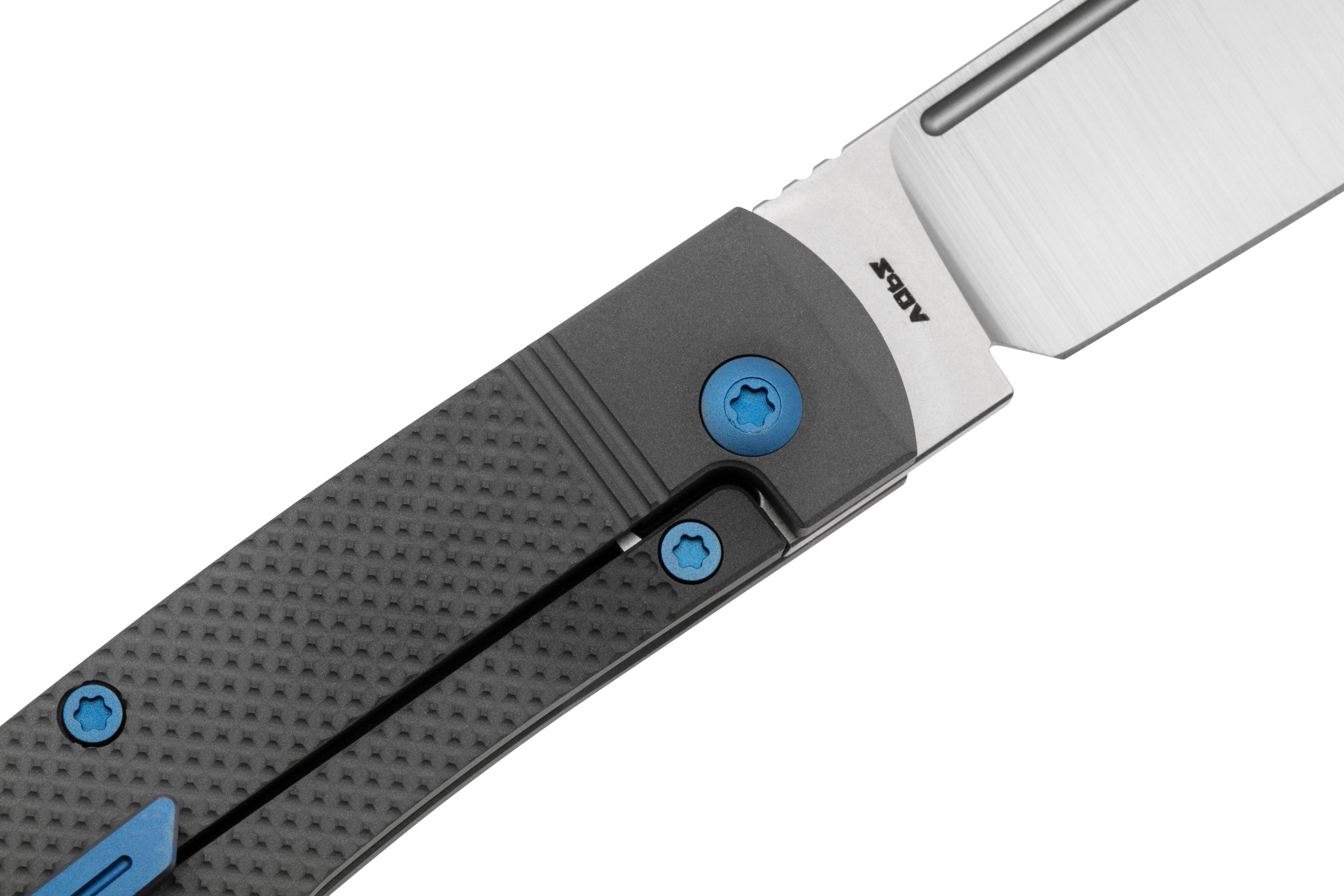 Jack Wolf Gunslinger Jack GUNS-022-TI Full Titanium Checkered, coltello ...