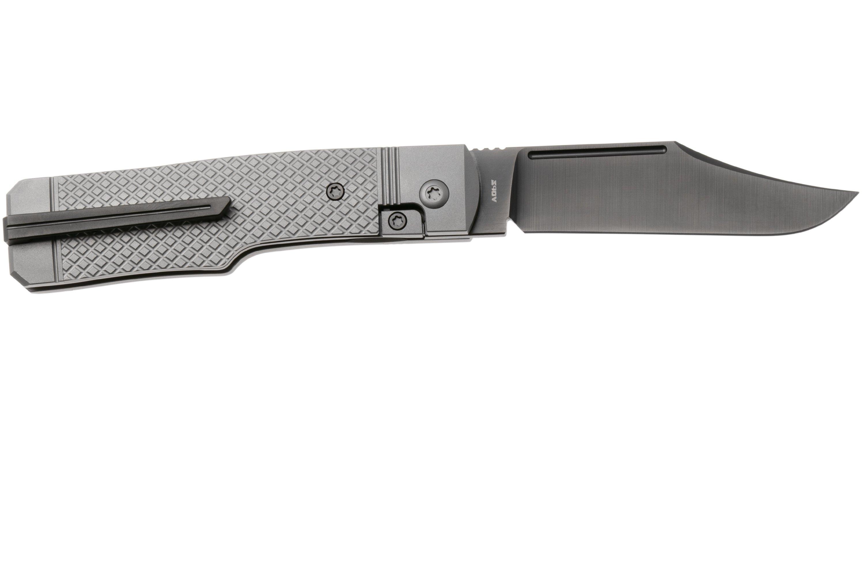 Jack Wolf Gunslinger Jack GUNSL-03-TI-XHATCH Titanium Cross Hatch ...