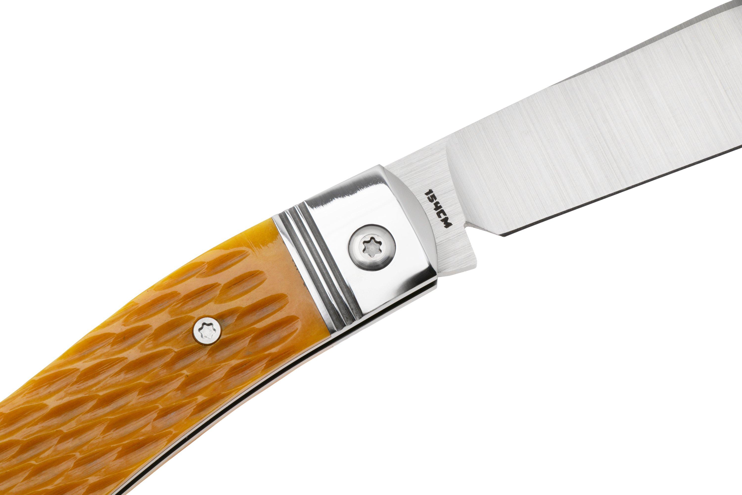 Jack Wolf K9 Jack Steel Series K9-02-YLW-BNE-JIG Satin 154CM, Yellow ...