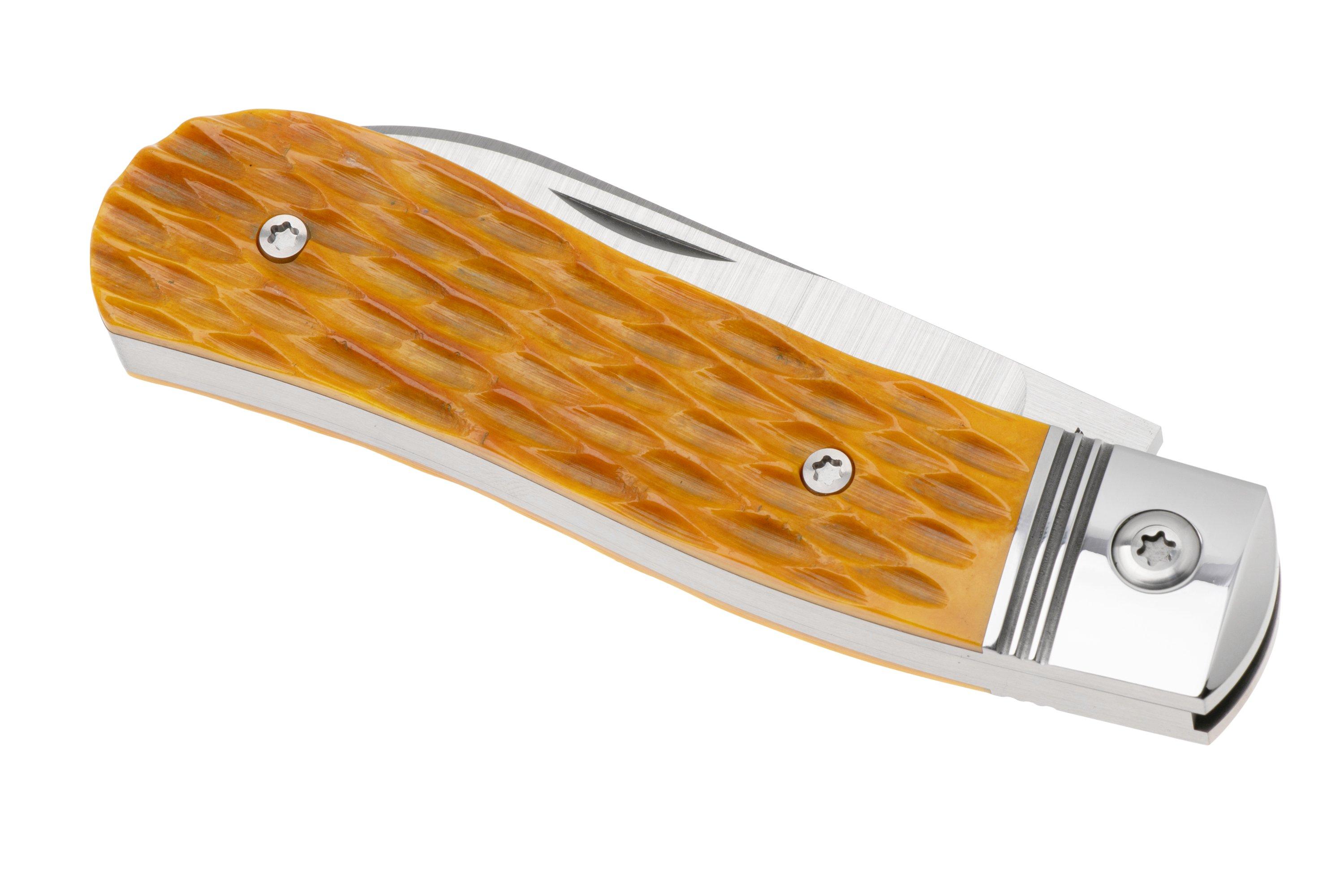 Jack Wolf K9 Jack Steel Series K9-02-YLW-BNE-JIG Satin 154CM, Yellow ...