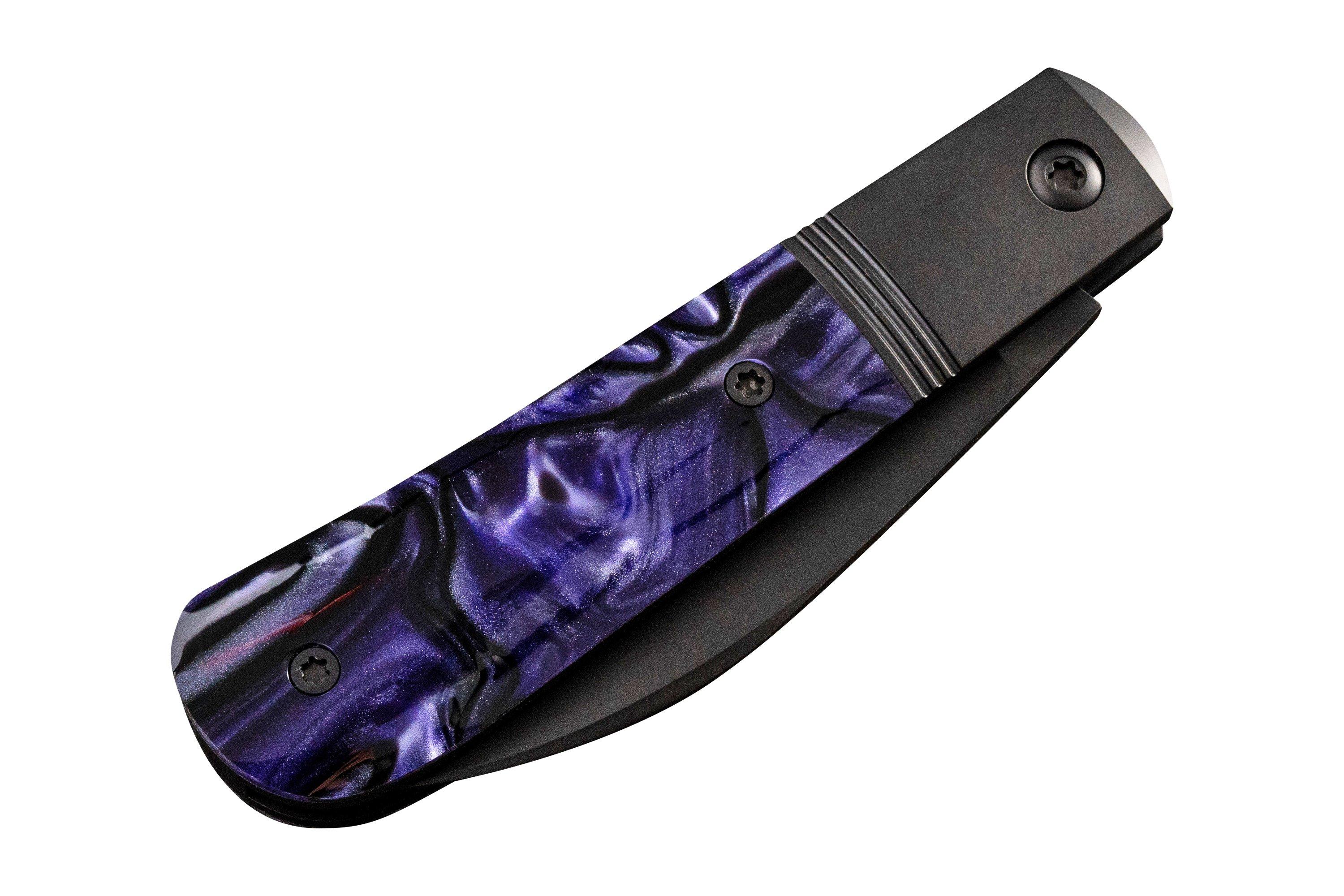 Jack Wolf Laid Back Jack LAIDB-02-KIR-PUR Kirinite Purple Wave, slipjoint zakmes | Voordelig ...