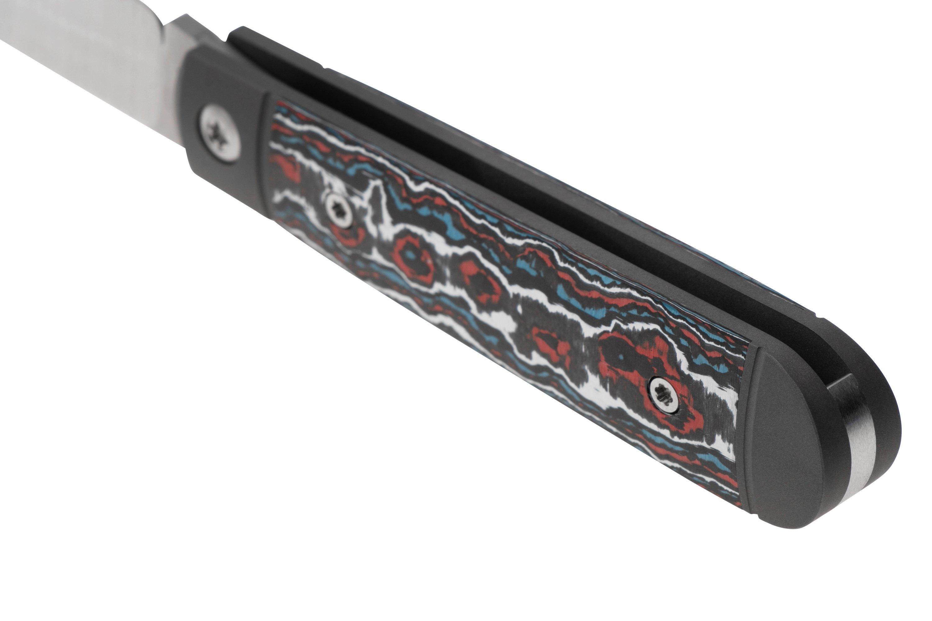 Jack Wolf Little Bro Jack LILBR-01-FC-NEB FatCarbon Nebula, slipjoint ...