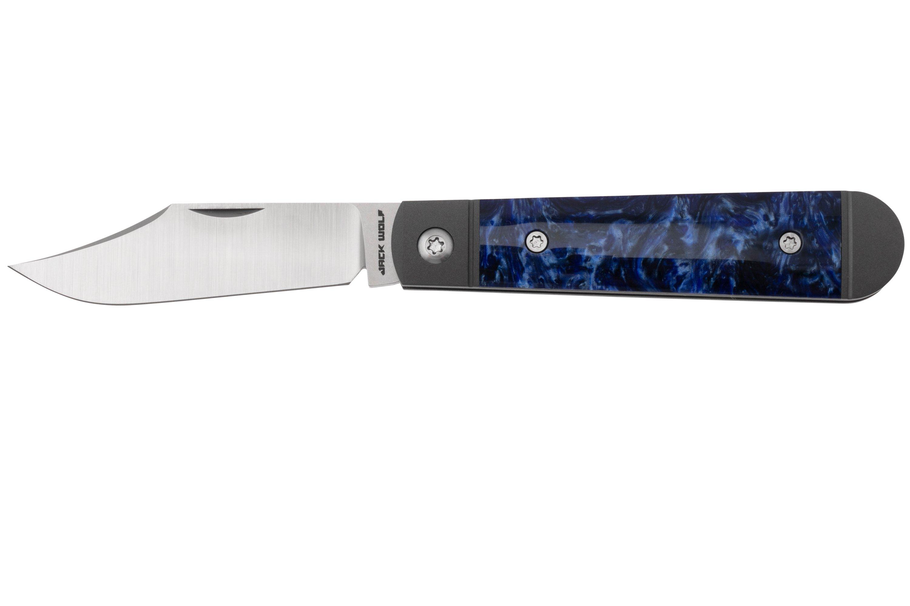 Jack Wolf Little Bro Jack LILBR-01-KIR-CL Kirinite Crystal Lake, slipjoint zakmes | Voordelig ...
