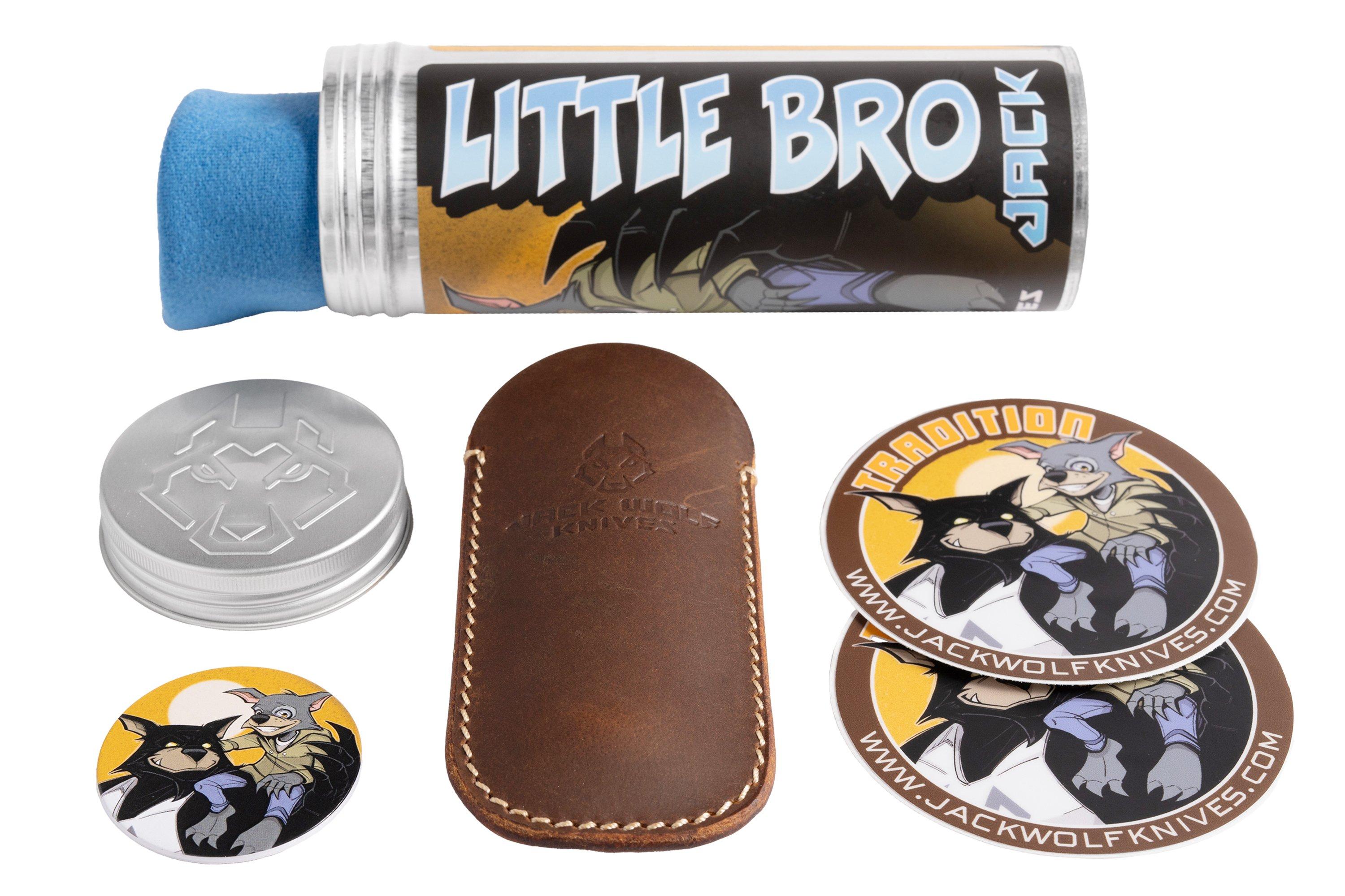 Jack Wolf Little Bro Jack LILBR-01-KIR-CL Kirinite Crystal Lake ...