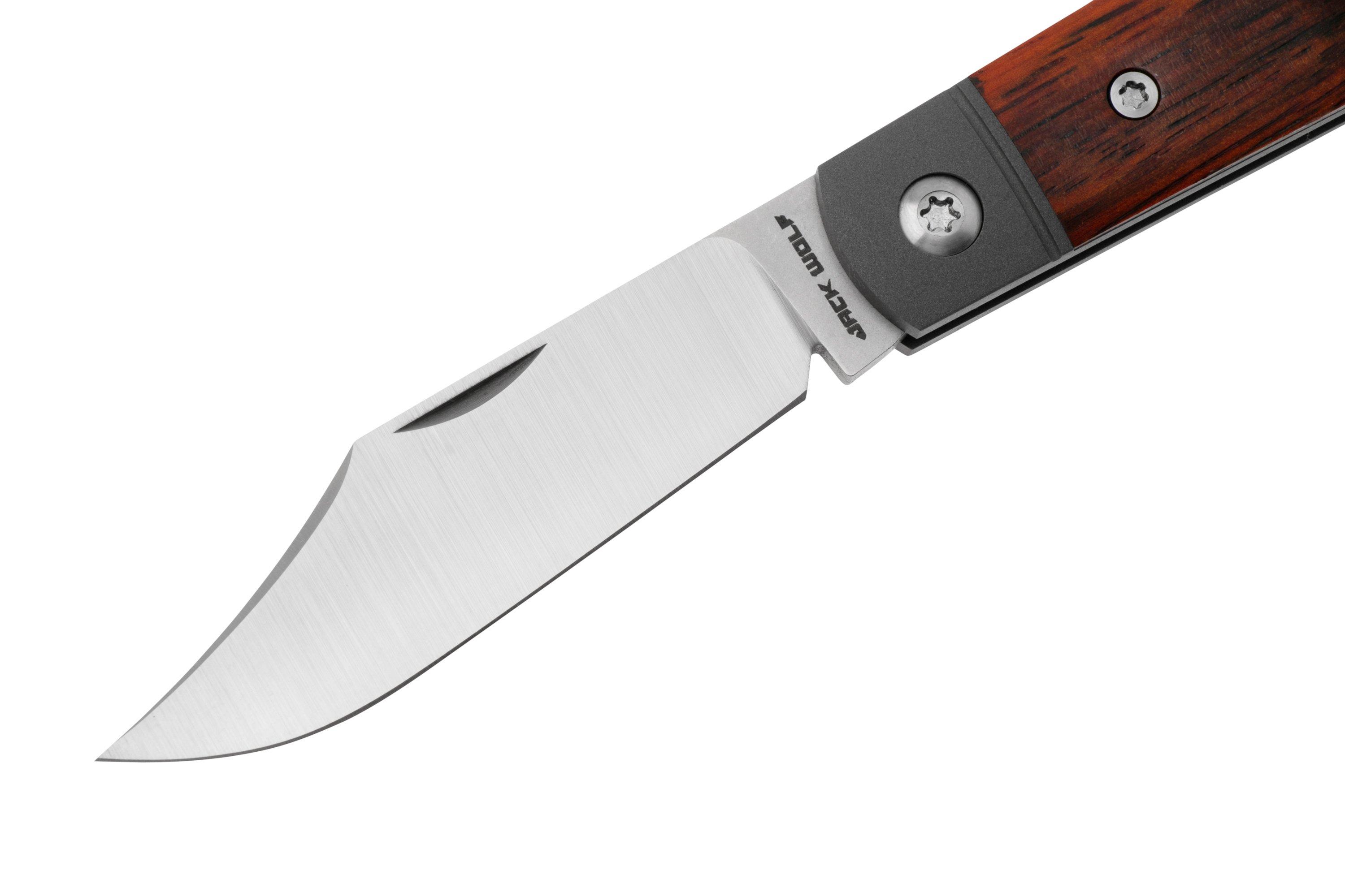 Jack Wolf Little Bro Jack LILBR-01-ROSE, Rosewood, Slipjoint ...