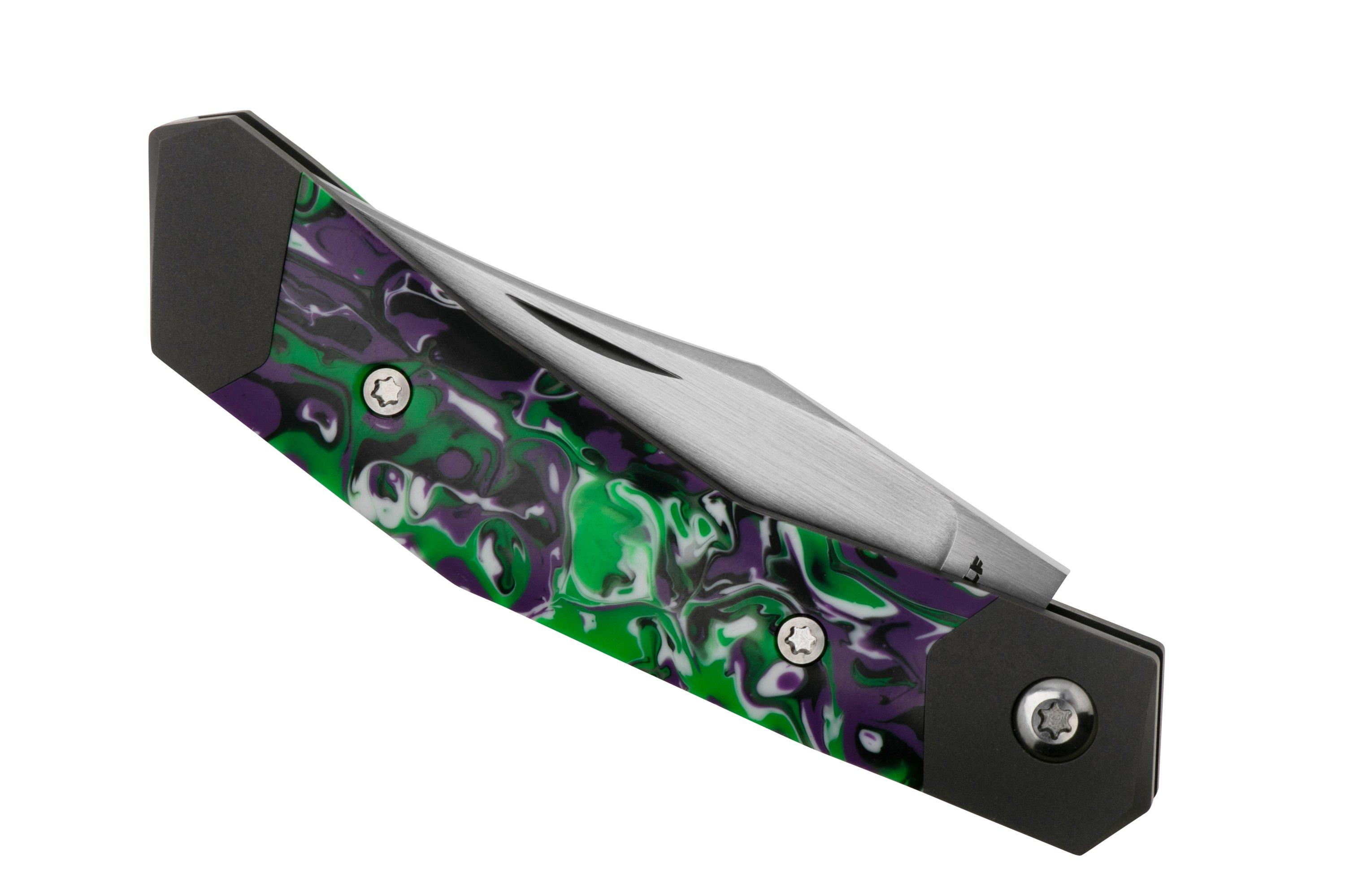 Jack Wolf Mini Cyborg MCYBORG-023-GRN Kaotic Green Resin, navaja ...