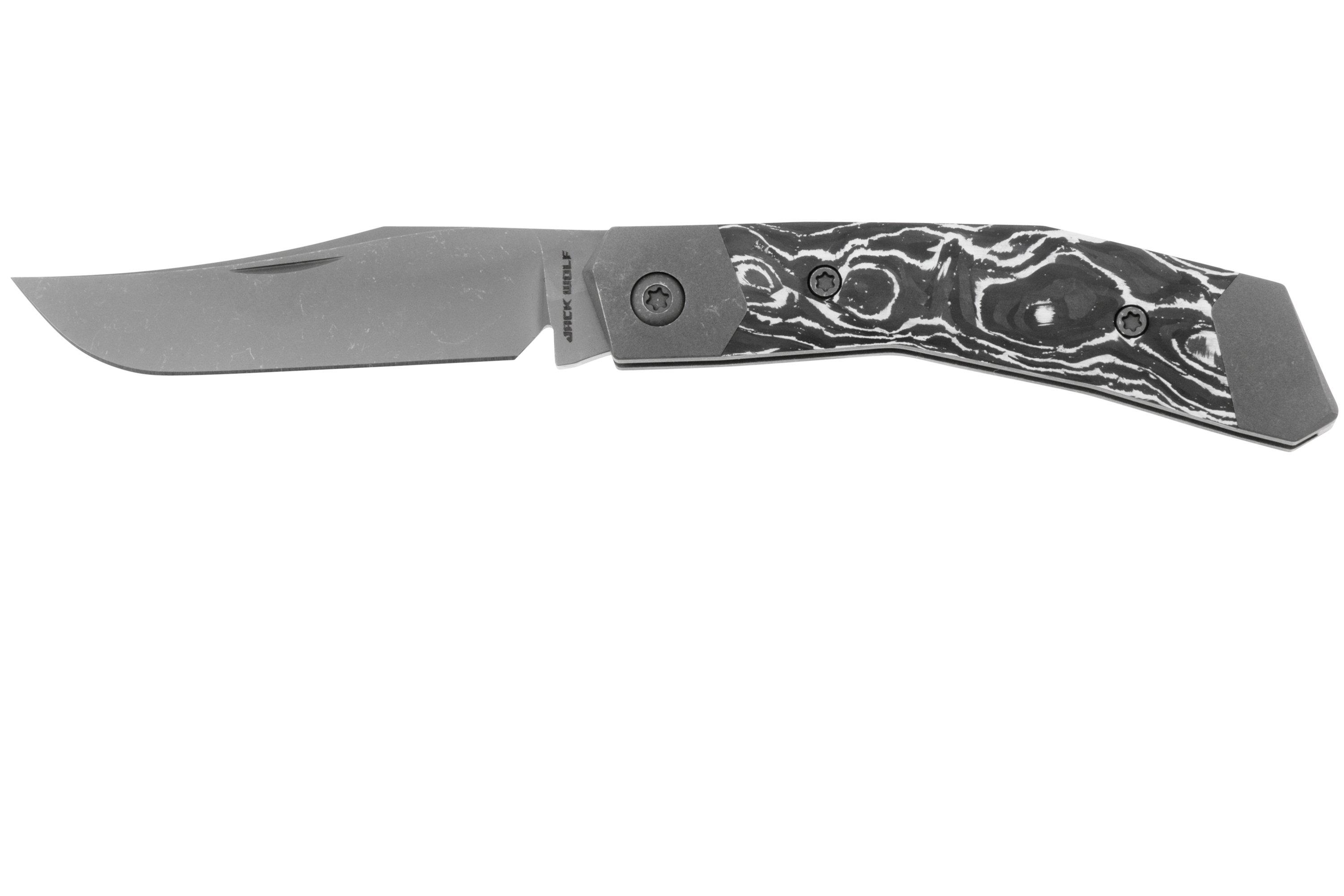 Jack Wolf Mini Cyborg MCYBORG-023-WH White Marble Carbon Fiber ...