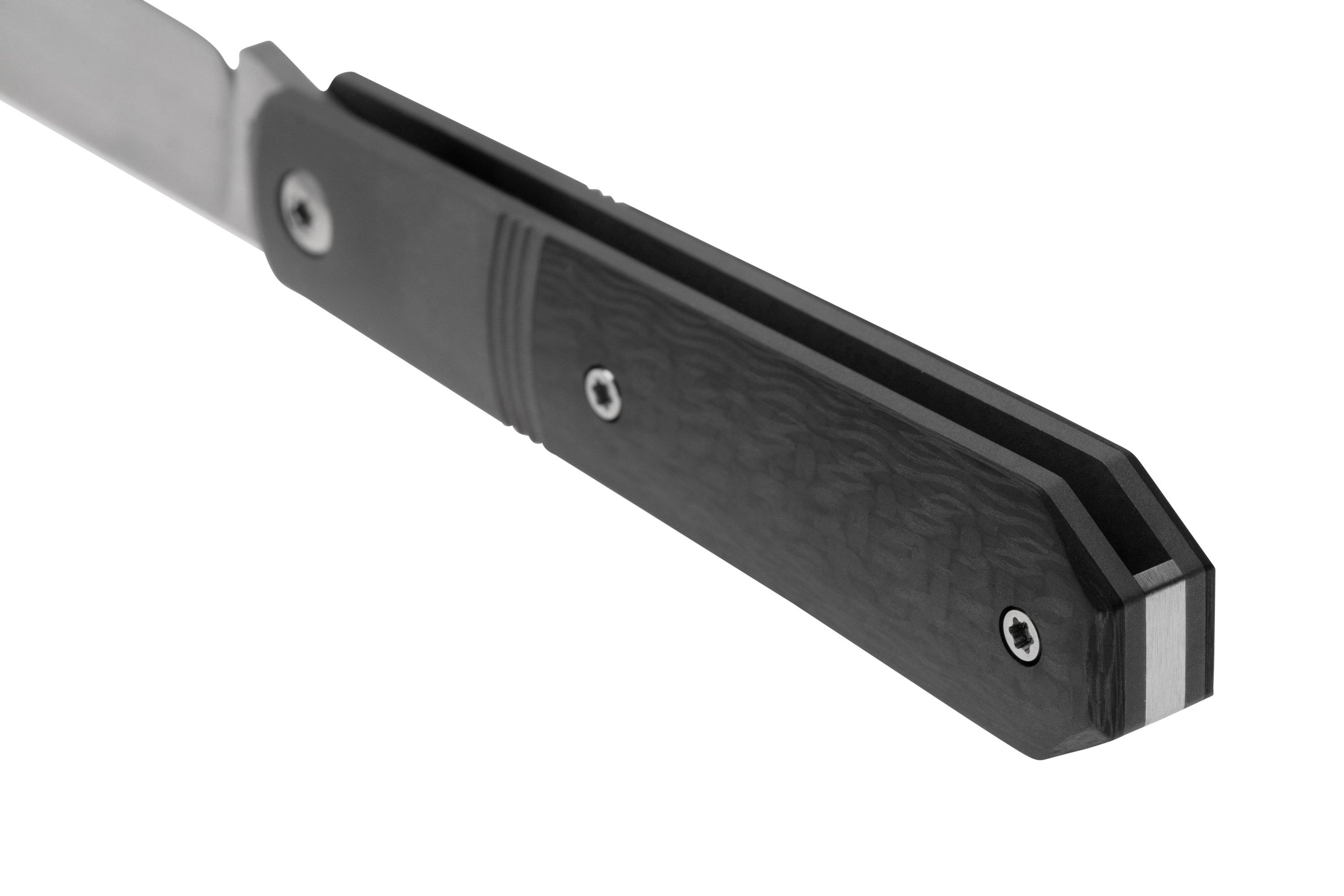 Jack Wolf Midnight Jack MIDNI-021-CF Twill Carbon Fiber, navalha slipjoint | Compras vantajosas ...