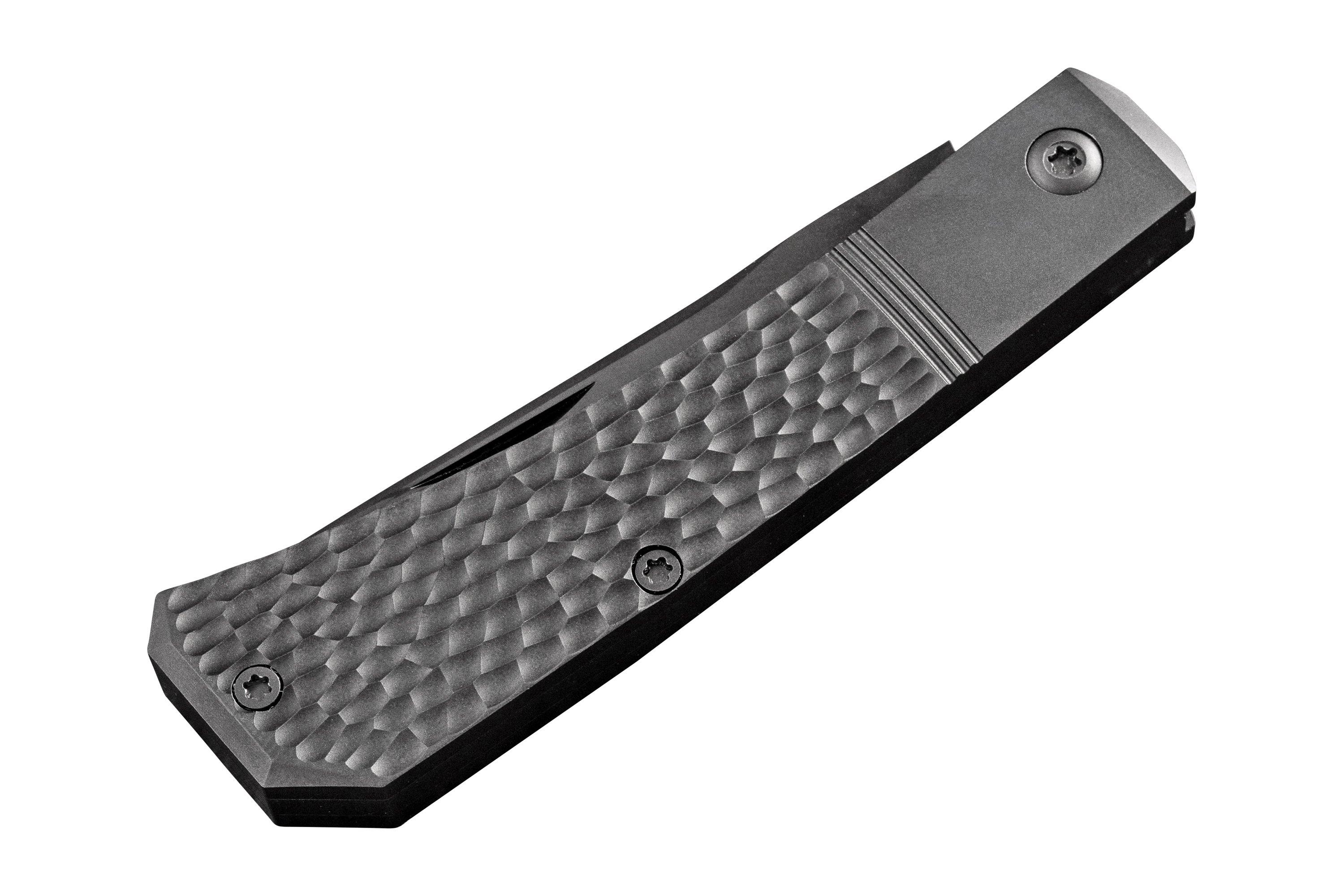 Jack Wolf Pioneer Jack PIONE-01-TI-JI DLC Black Jigged Titanium ...