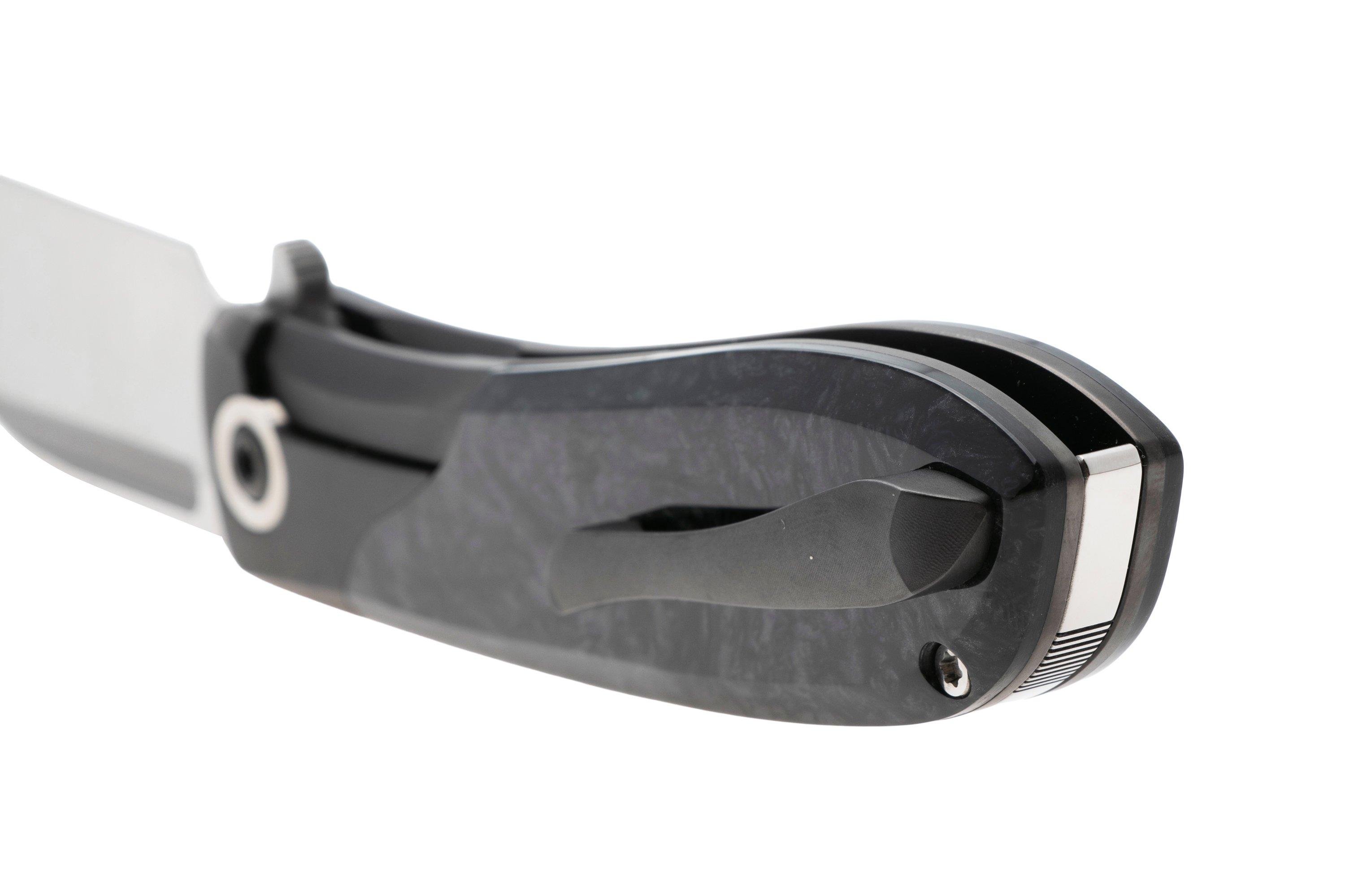 Jack Wolf Scuffle SCUFFLE-01-KIR-BLK-ICE Belt Satin S90V, Kirinite ...