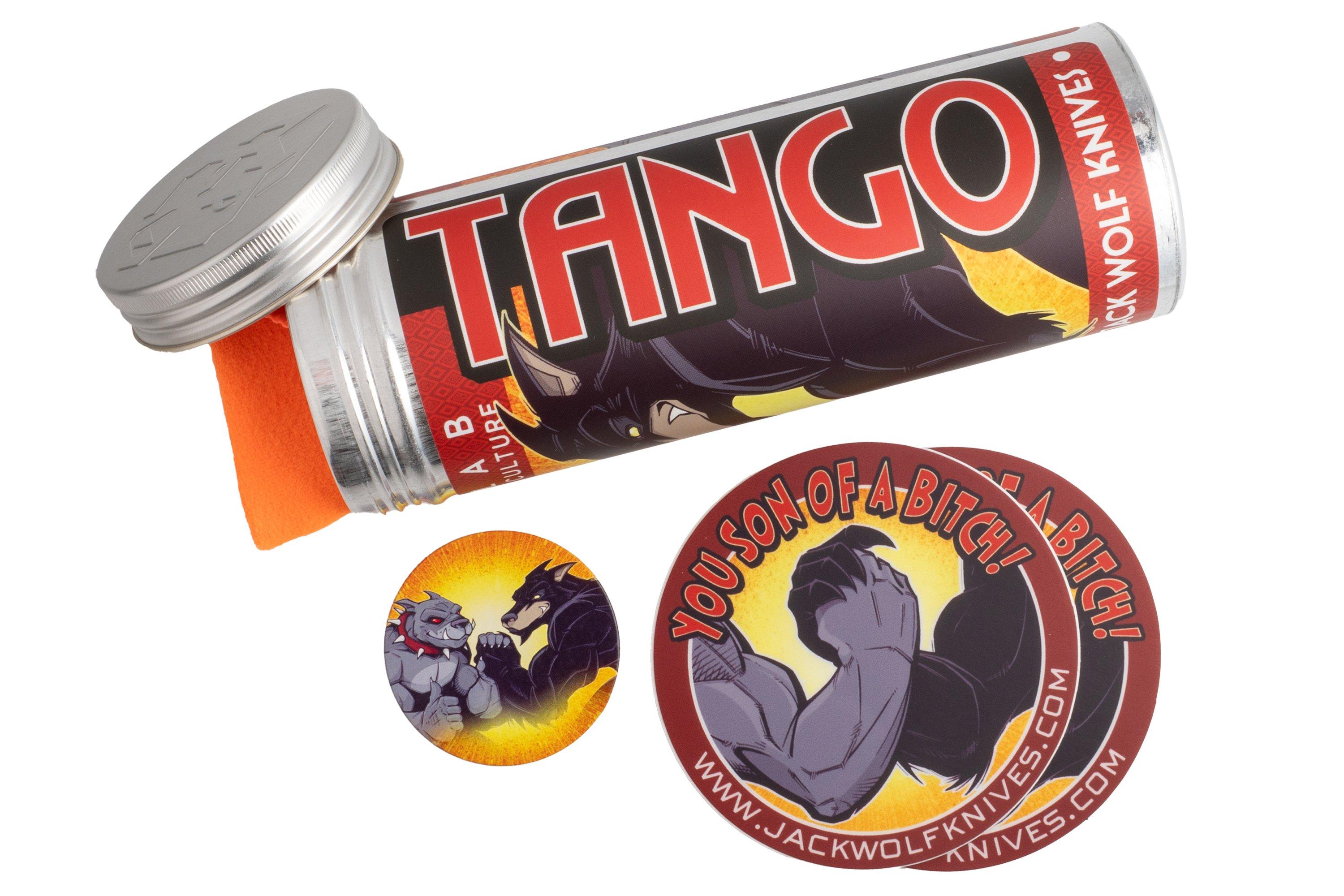 Jack Wolf Tango TANGO-01-DM-POLAR, DLC CPM S90V, FatCarbon DM Polar ...