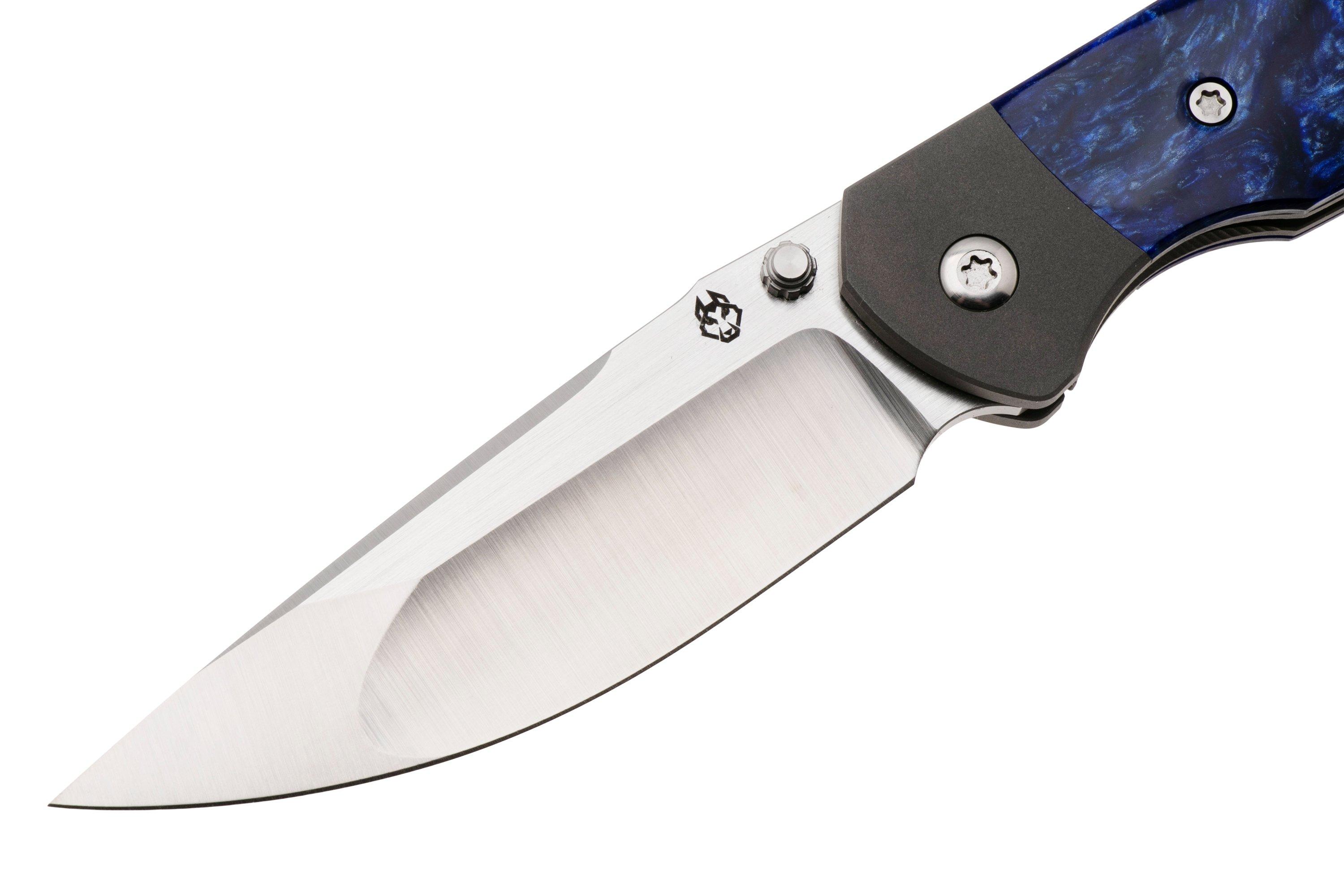 Jack Wolf Tango TANGO-01-KIR-CRYSLAKE, Satin CPM S90V, Titanium ...