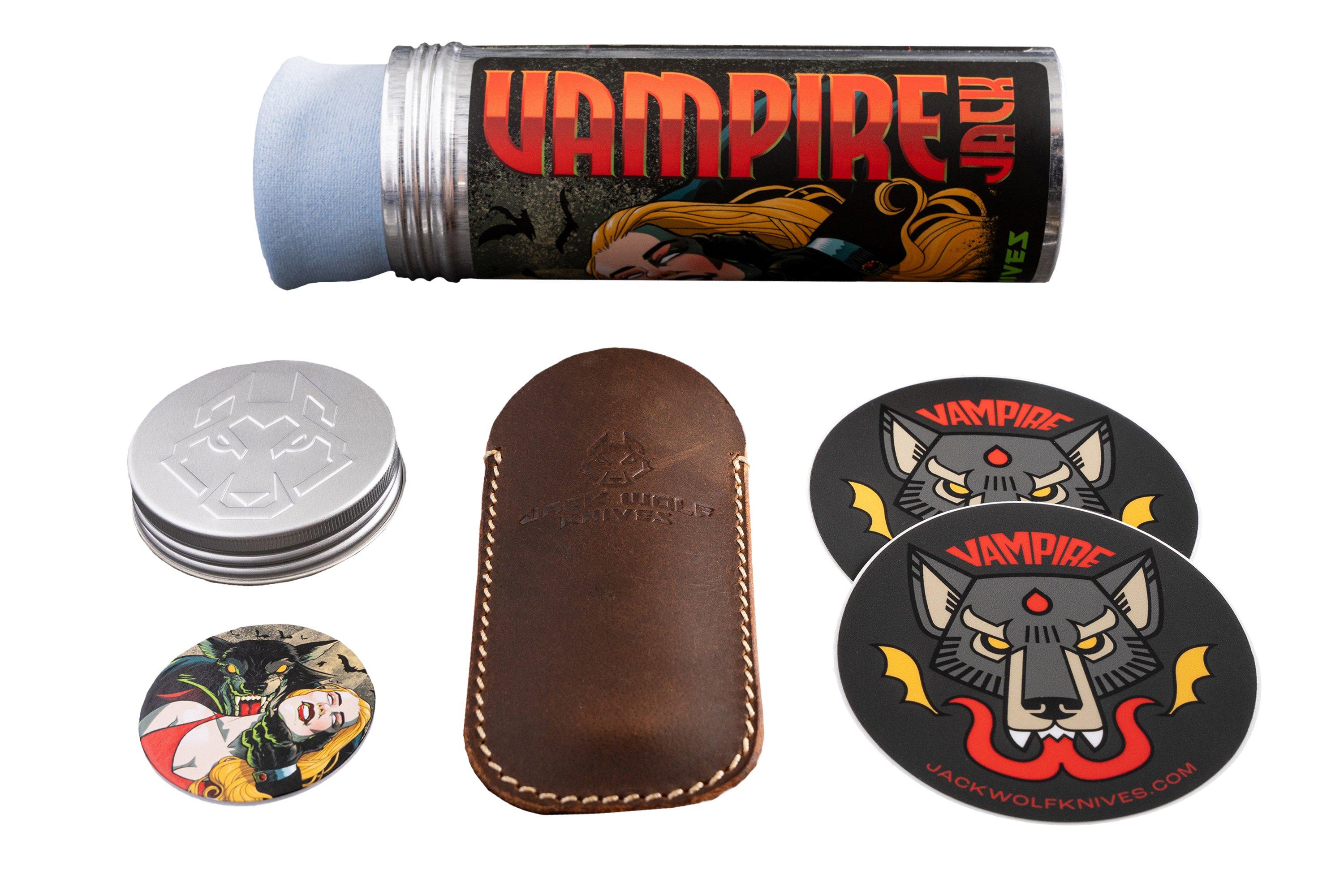 Jack Wolf Vampire Jack VAMPI-02-TI-SMOOTH Smooth Titanium DLC ...