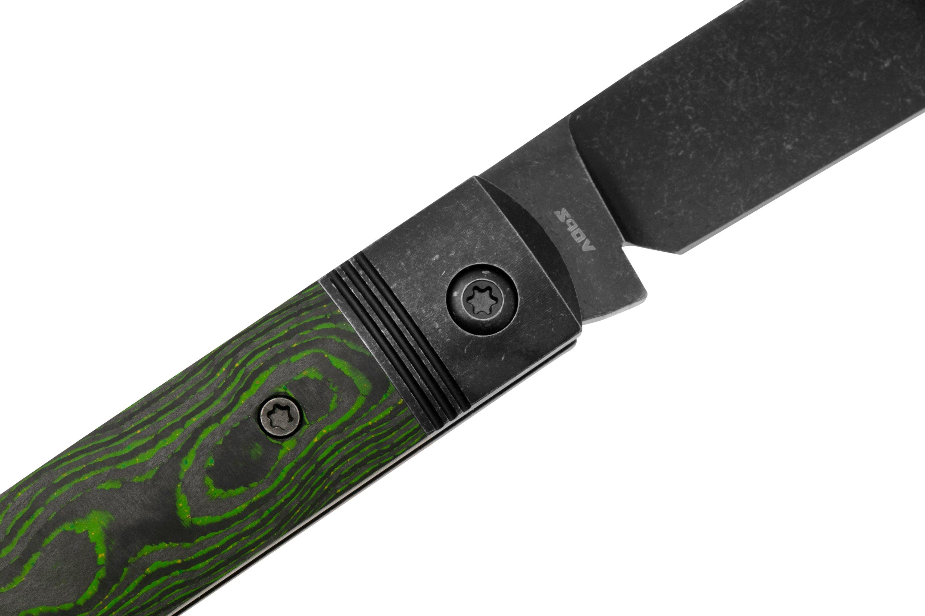 Jack Wolf Venom Jack VEN-CC-TGB, DLC Blackwashed S90V, Toxic Green ...