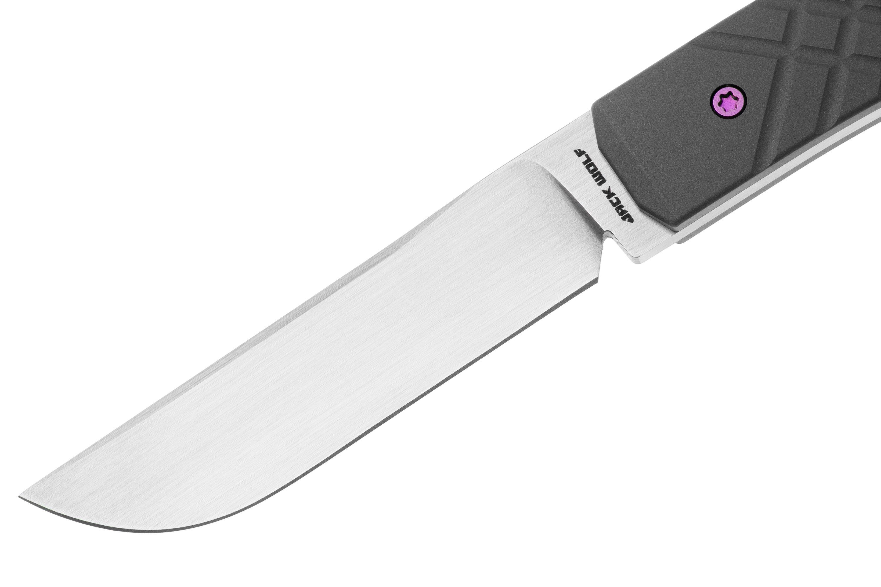 Jack Wolf Pioneer FIXedc PIONE-FX-01-TI-CH2, Hand Rubbed Satin S90V ...